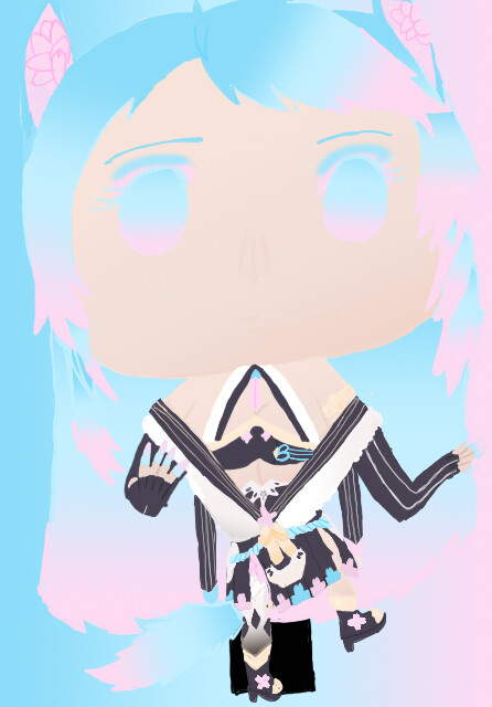 ArtStation - Silvervale Vtuber model Funko pop Digital Drawing