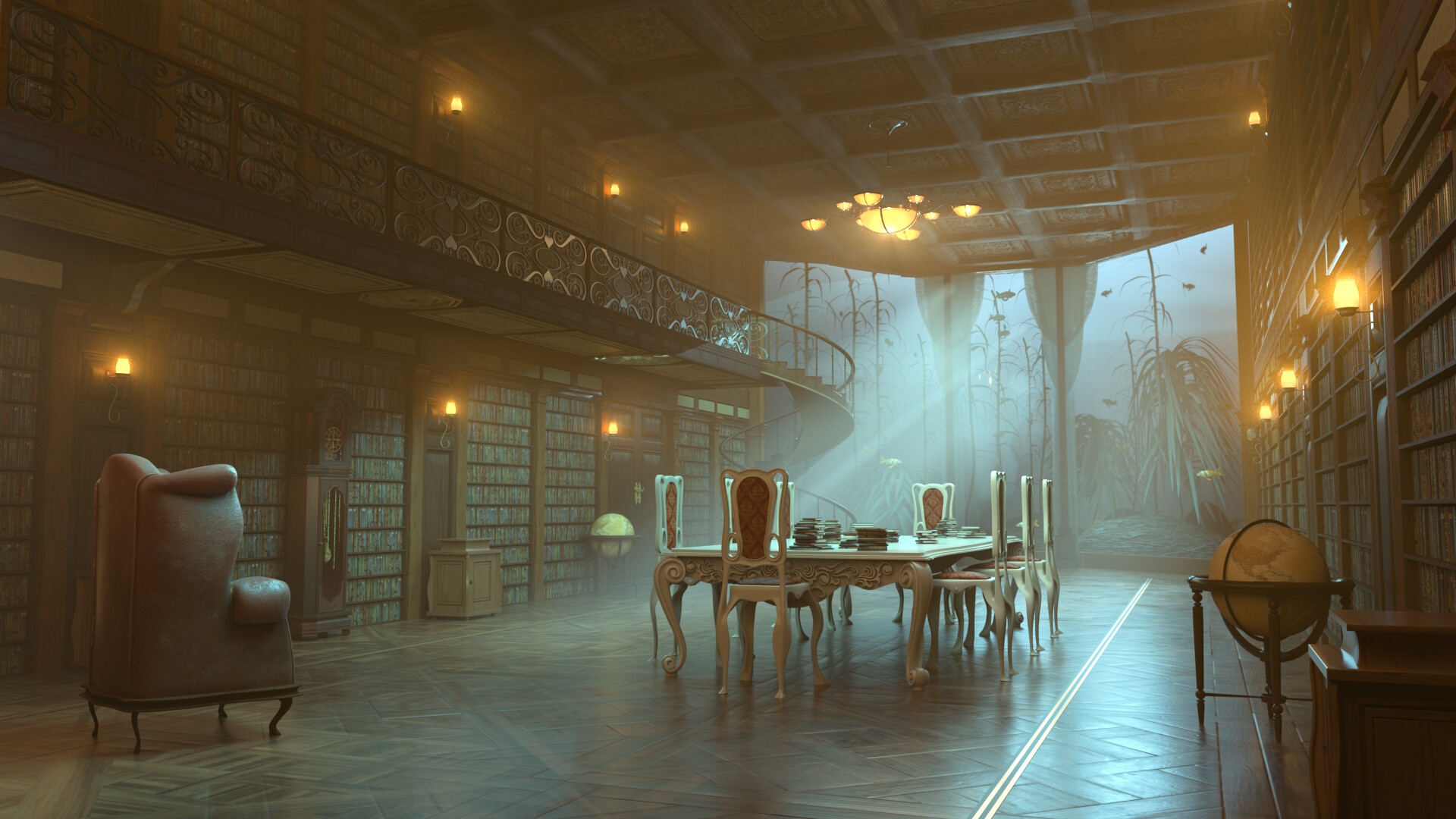 ArtStation - Fantasy Library