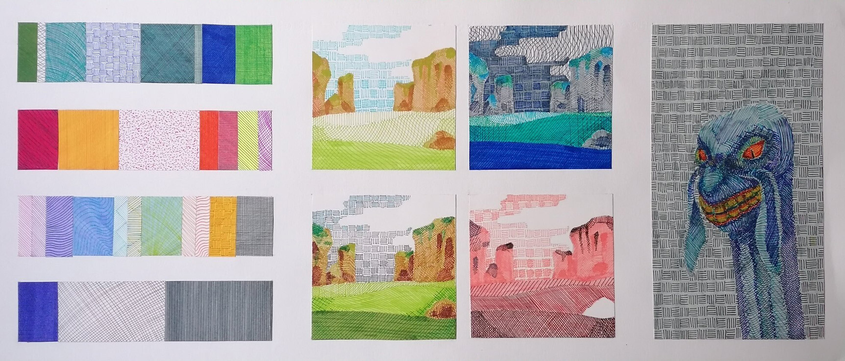 ArtStation - COLOR COURSE WORK #1