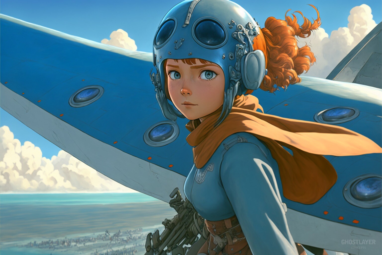 ArtStation - Ai Tribute to Nausicaä