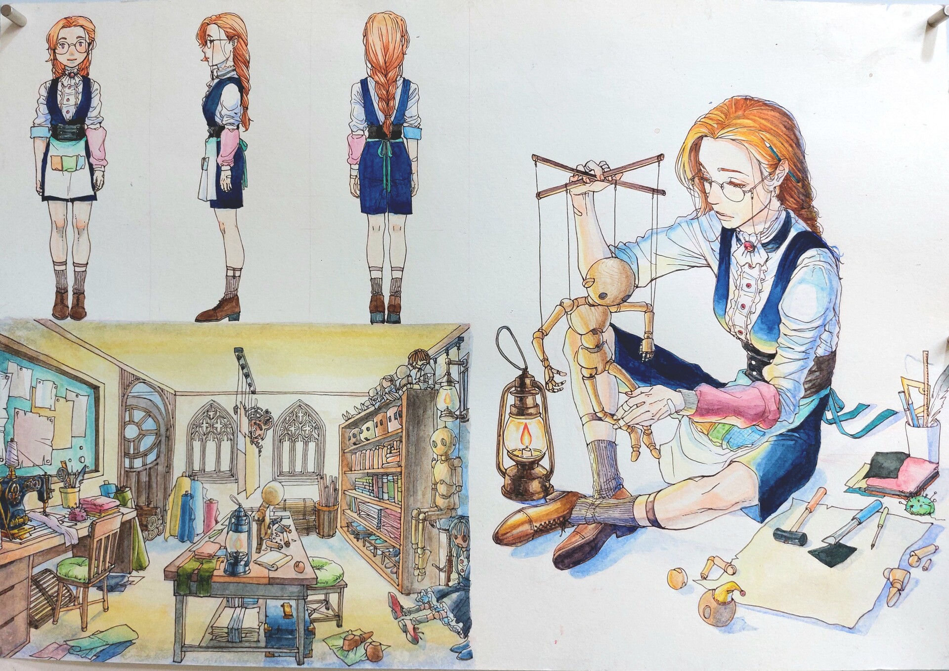 ArtStation - Marionette maker OC