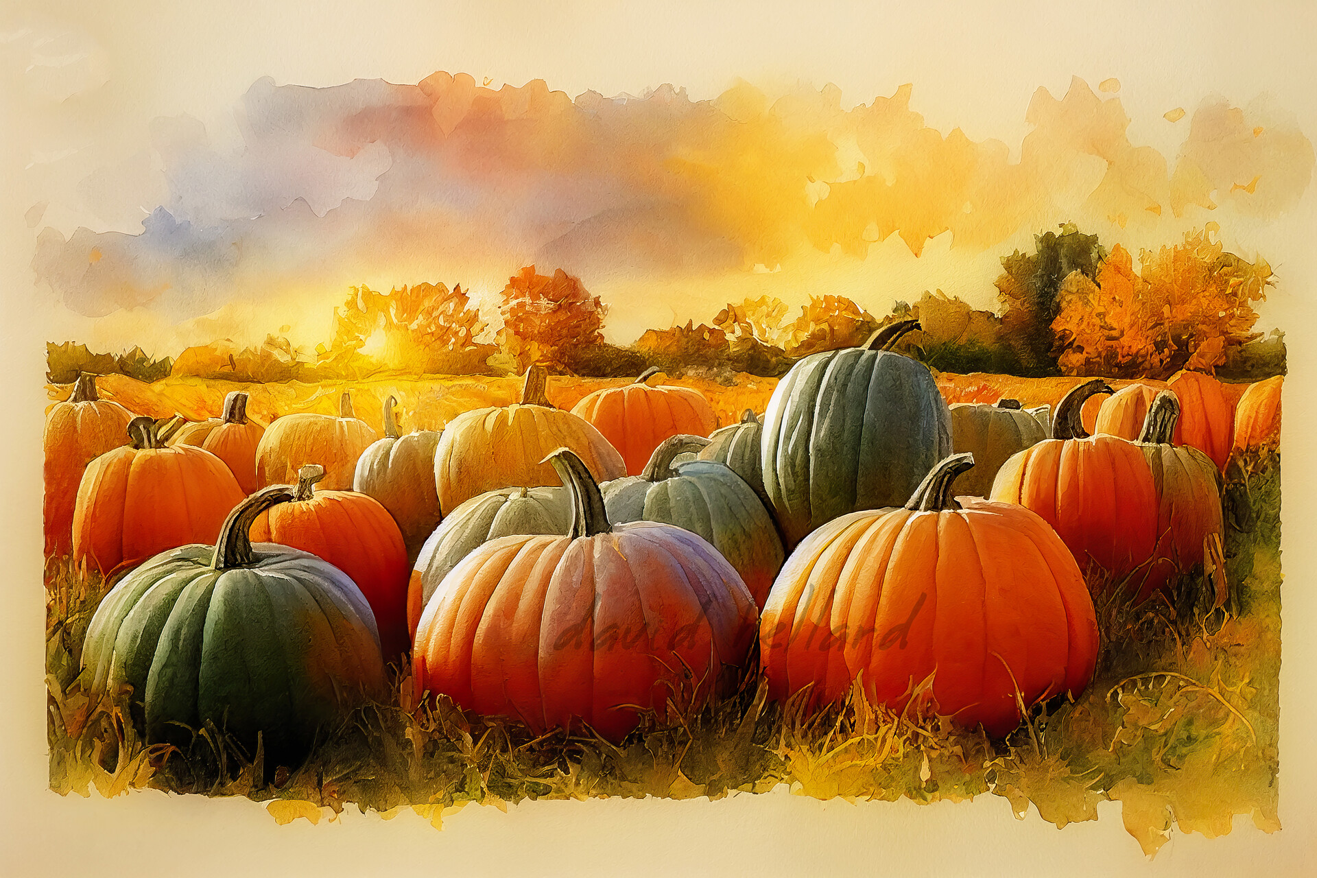 ArtStation - Pumpkin Patch