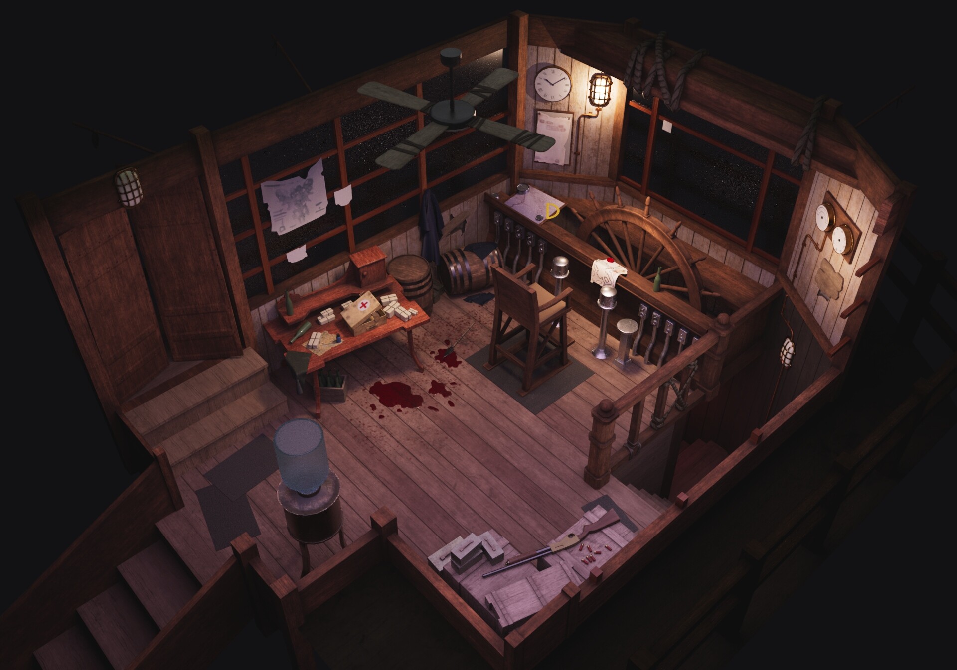 ArtStation - The Bridge (Recreation)