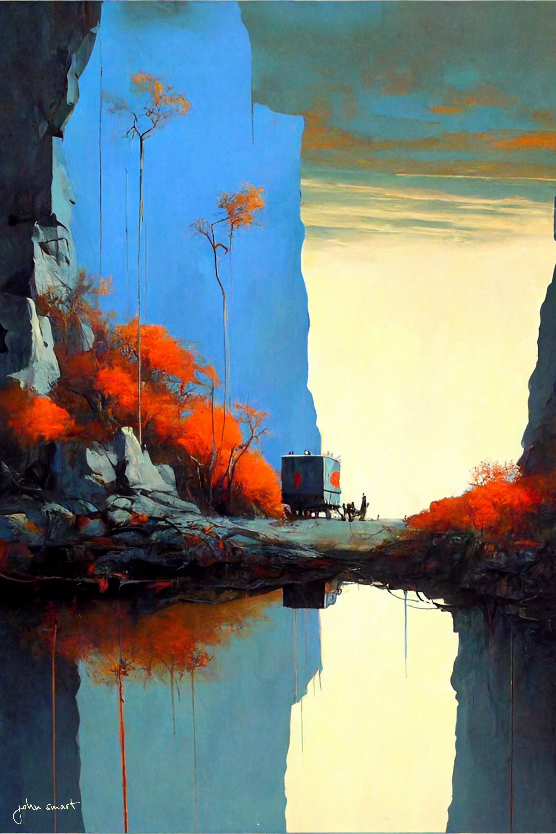 john smart - one of a hundred millions, john smart, midjourney_ai 2022