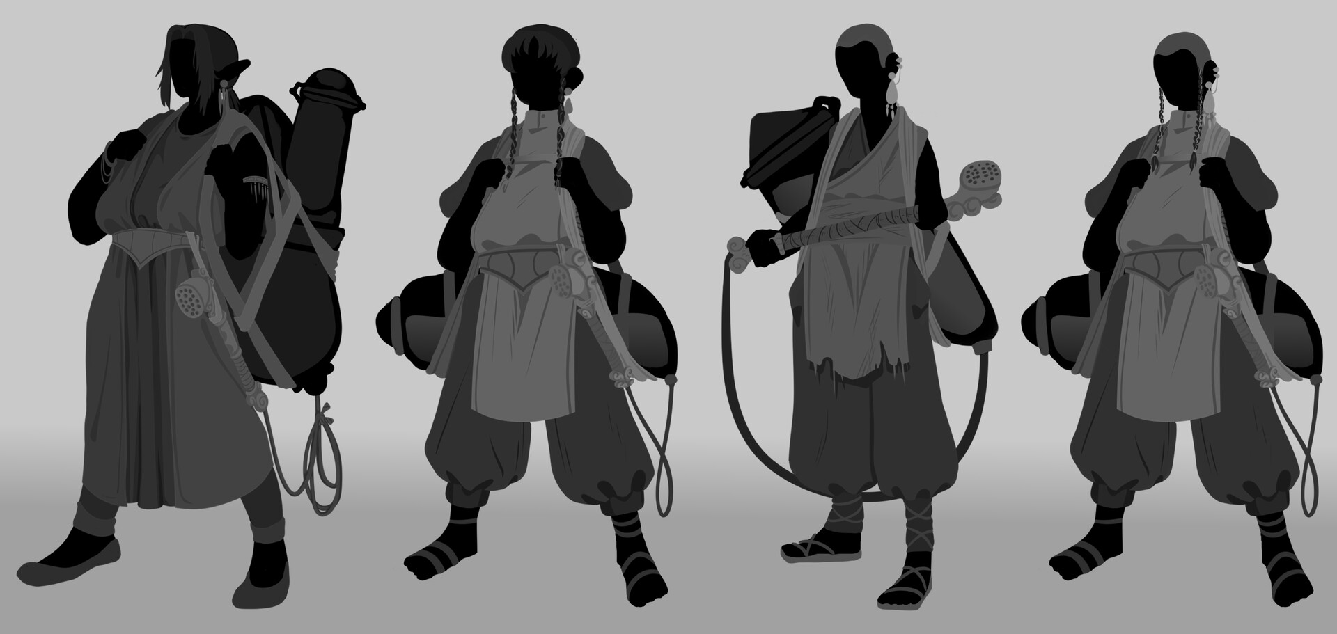 Laura Bibby - Character Concept Art - Main Character