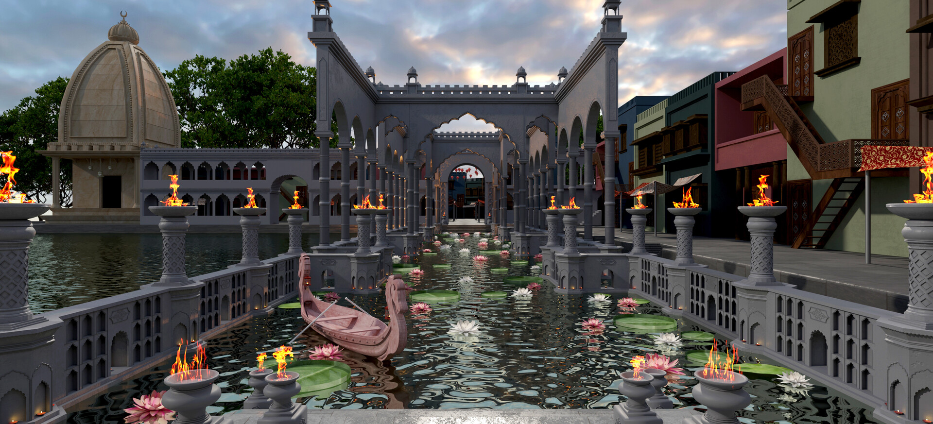 ArtStation - Kalank Movie Set