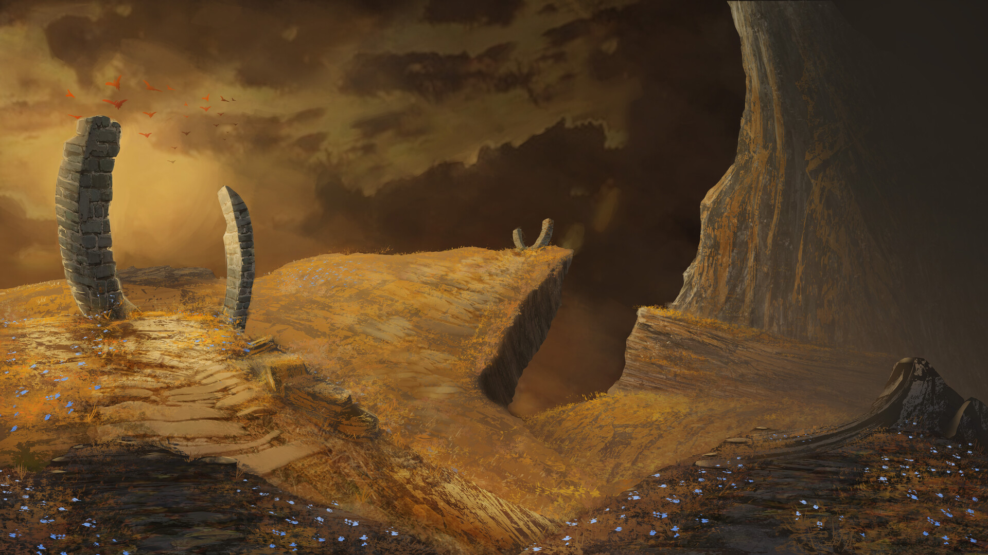 ArtStation - Concept environment - Valley