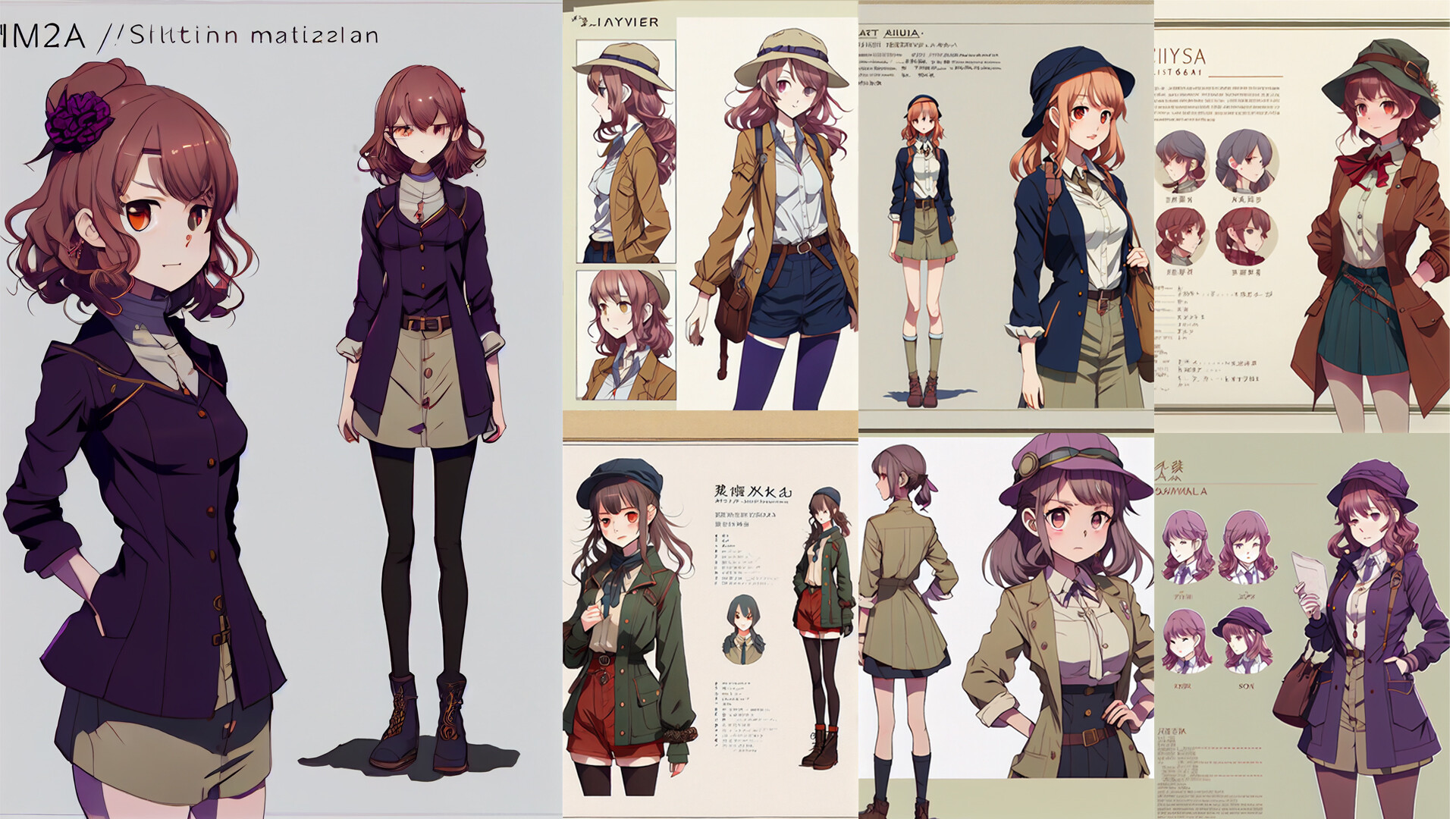 ConceptWithMe - 200 Character concept Reference Pack Vol.03