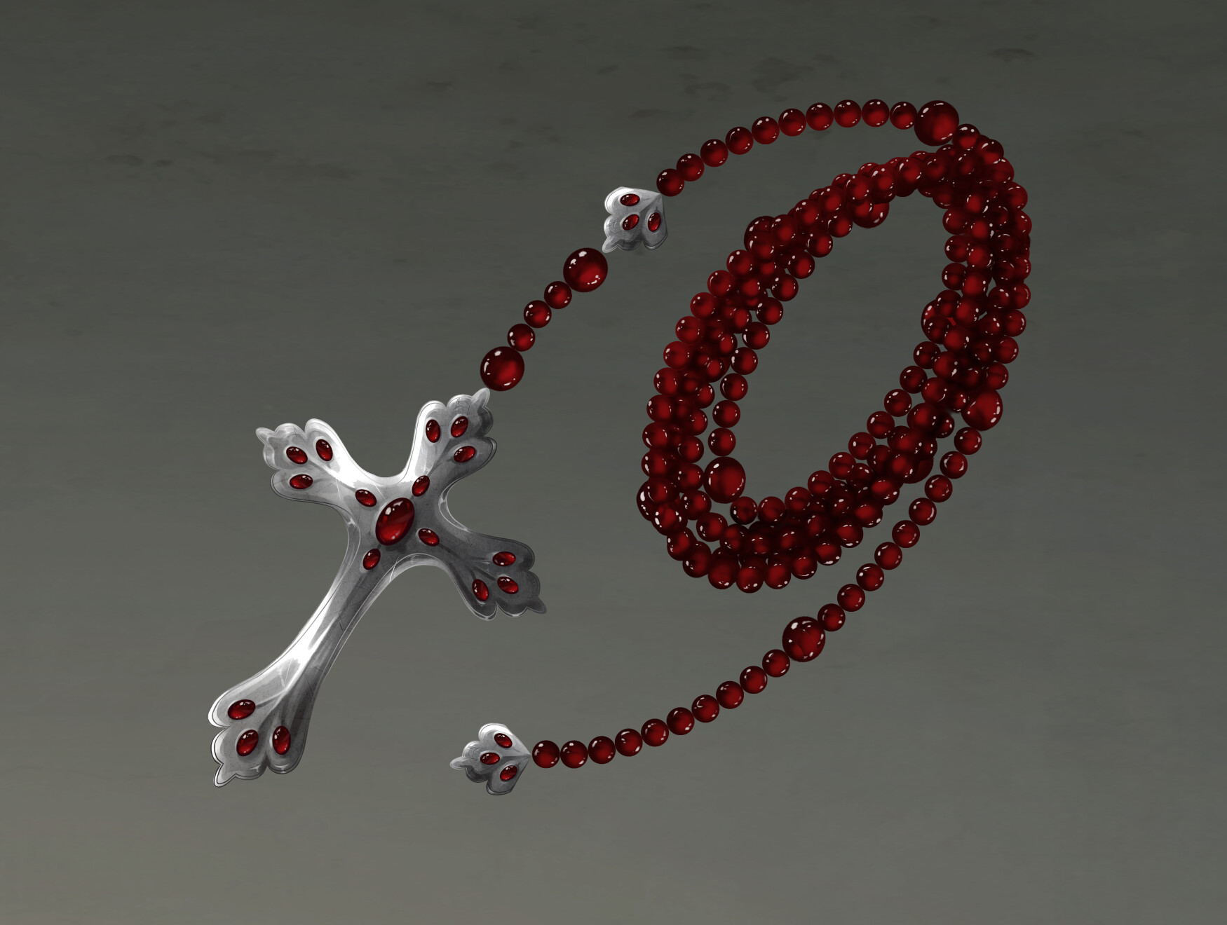 ArtStation - Rosary Chain Axe - Weapon Concept Art