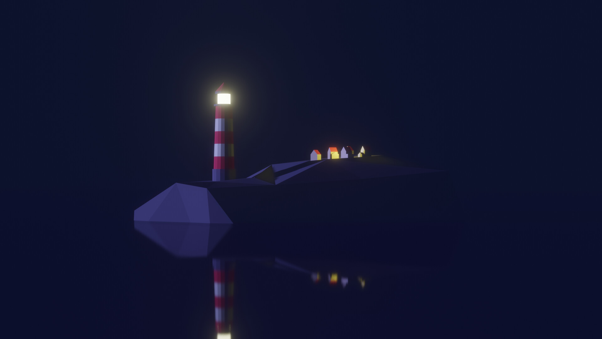 ArtStation - Low Poly Lighthouse