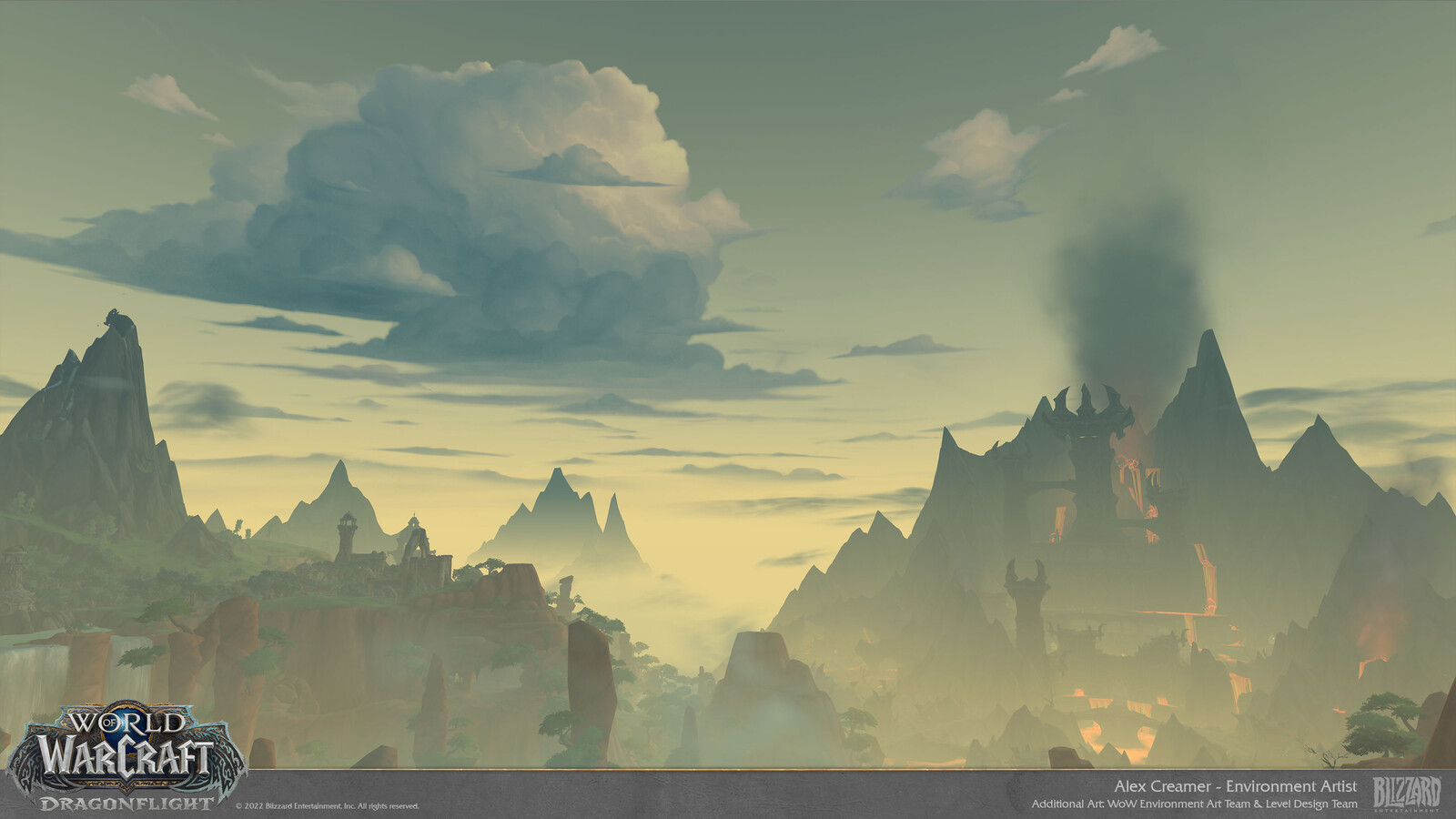Alex Creamer - World of Warcraft: Dragonflight Waking Shores Skybox Alex Creamer - World of Warcraft: Dragonflight Waking Shores Skybox