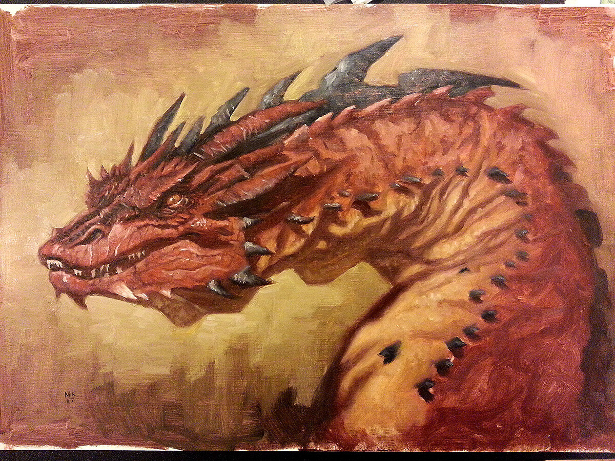 ArtStation - Smaug the Magnificant