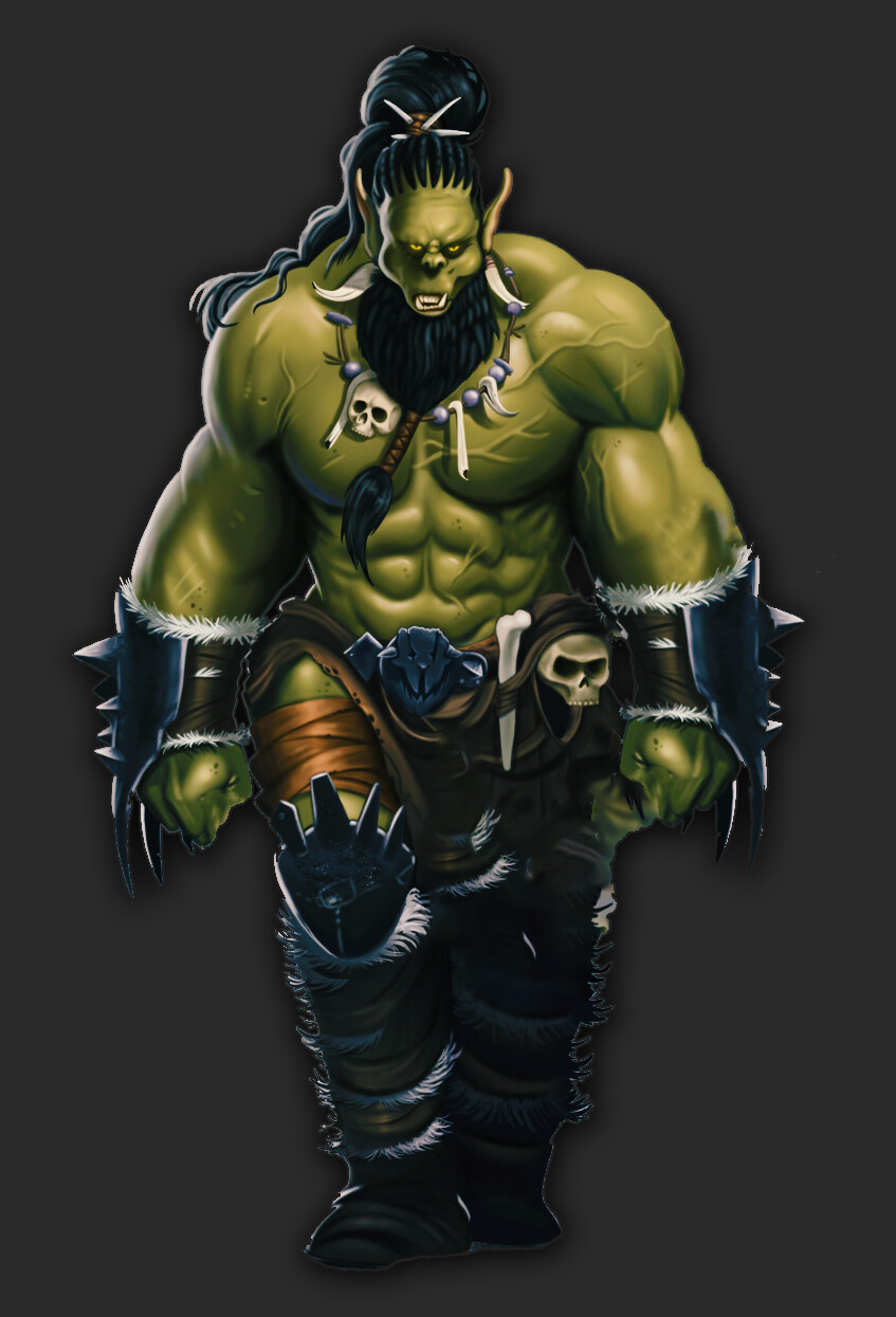 ArtStation - Orc concept.