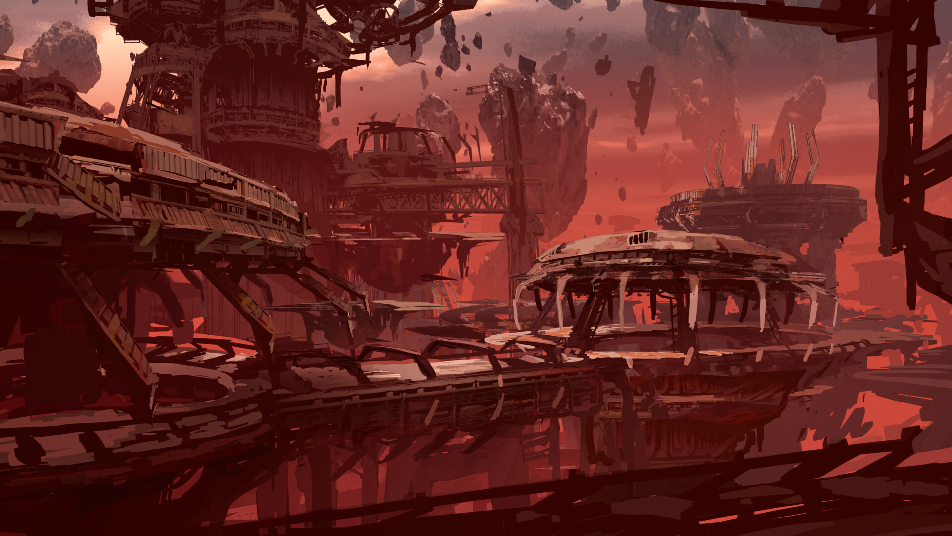 ArtStation - Demon outpost