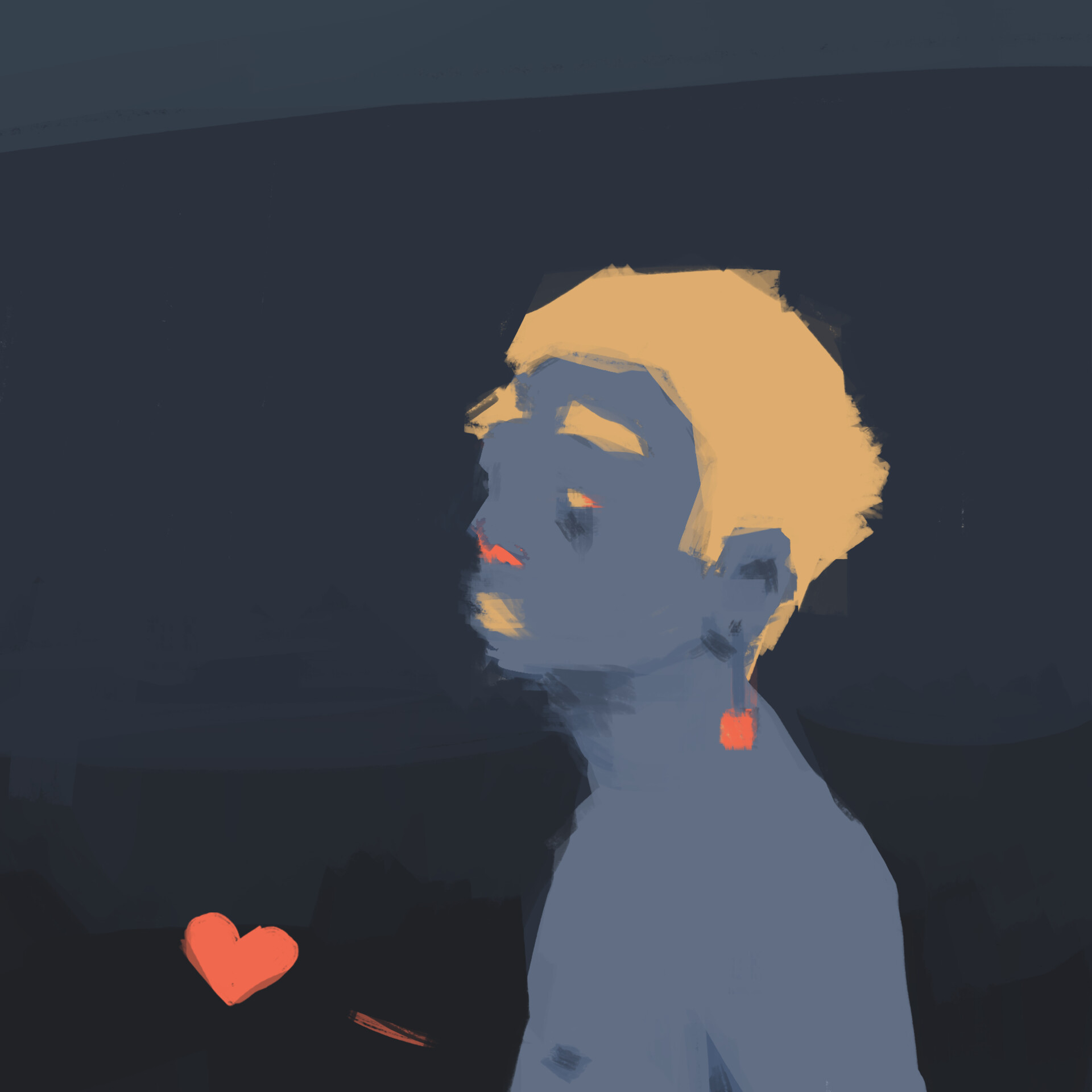 ArtStation - de coração doendo / aching heart