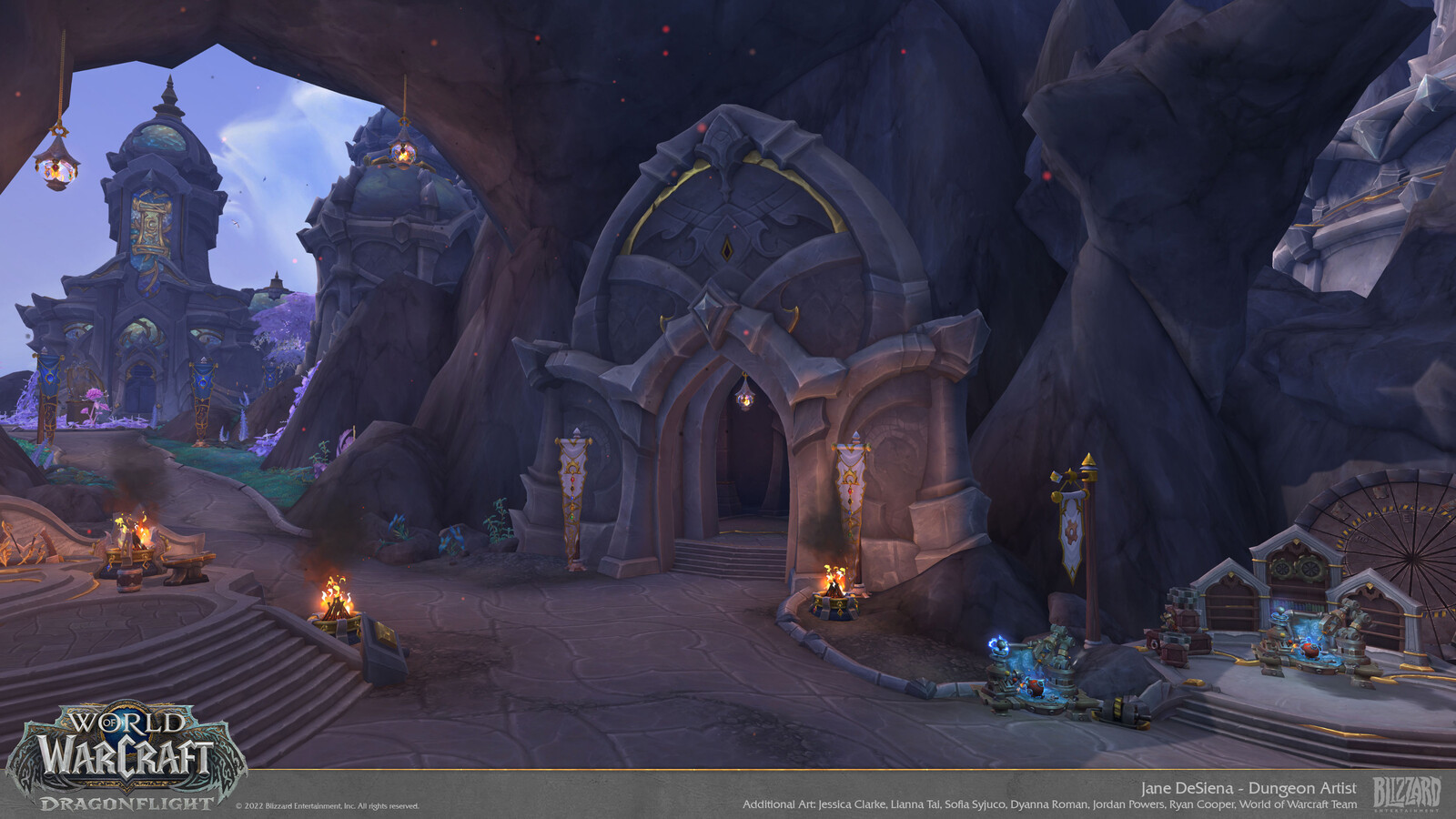 Jane DeSiena - World of Warcraft: Dragonflight - Dragon Buildings
