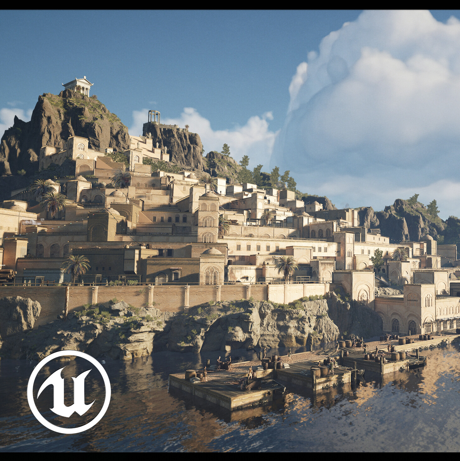 ArtStation - Environment Study | Procedural City