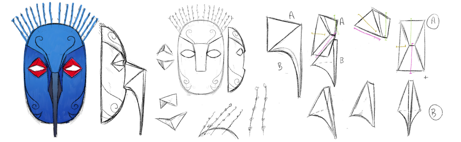 ArtStation - Masks - Concept Art