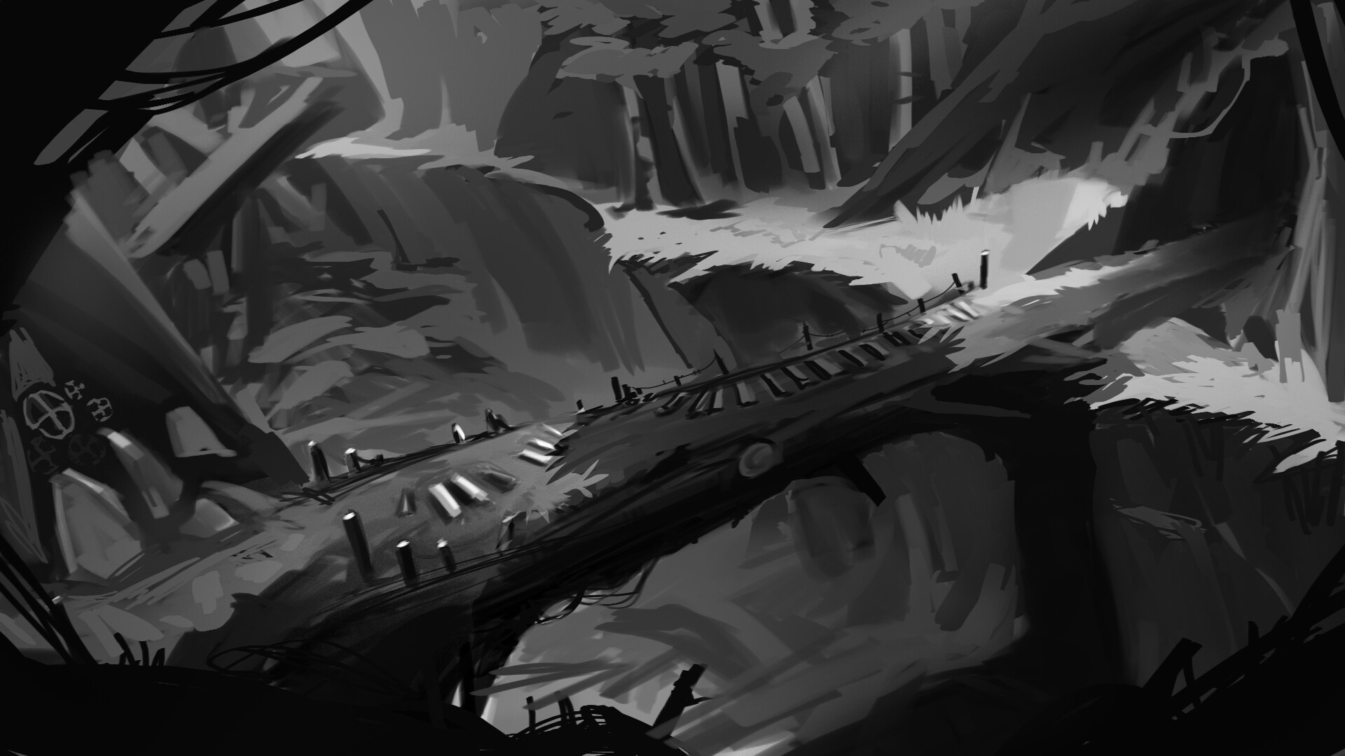 ArtStation - Background greyscale