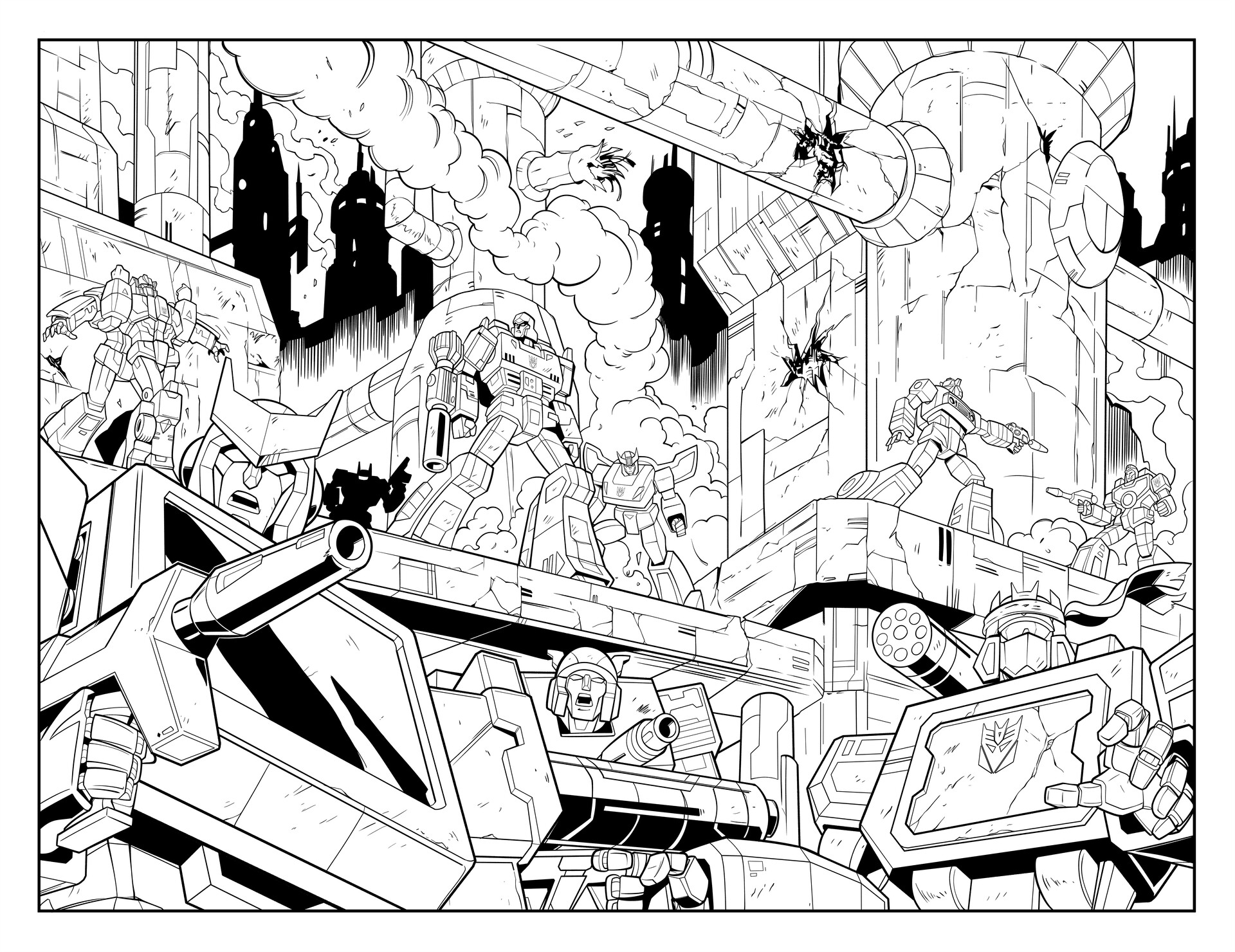 Matt Froese - IDW Transformers: Shattered Glass - #5 - "Shattered Glass ...