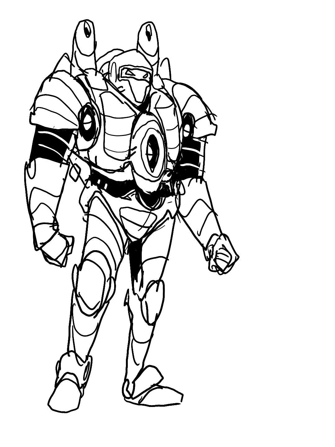 Pacific Rim Gipsy Danger Coloring Pages