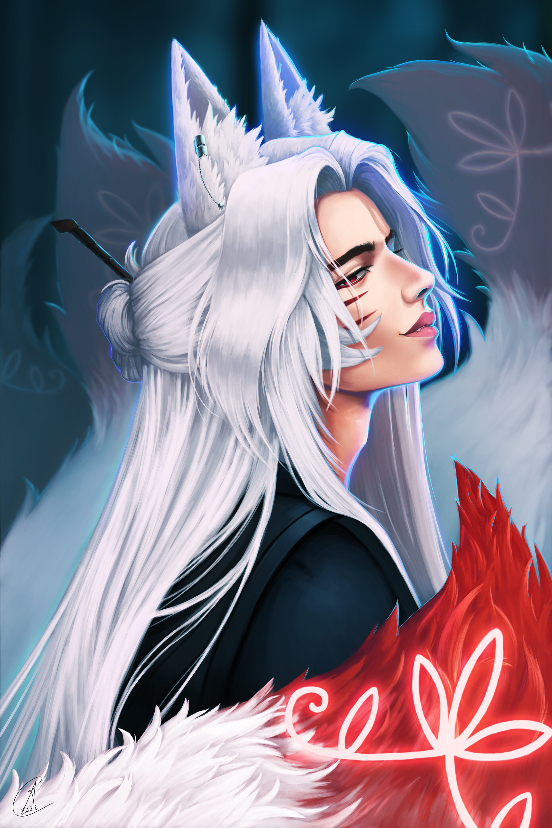 ArtStation - Commission - Kitsune