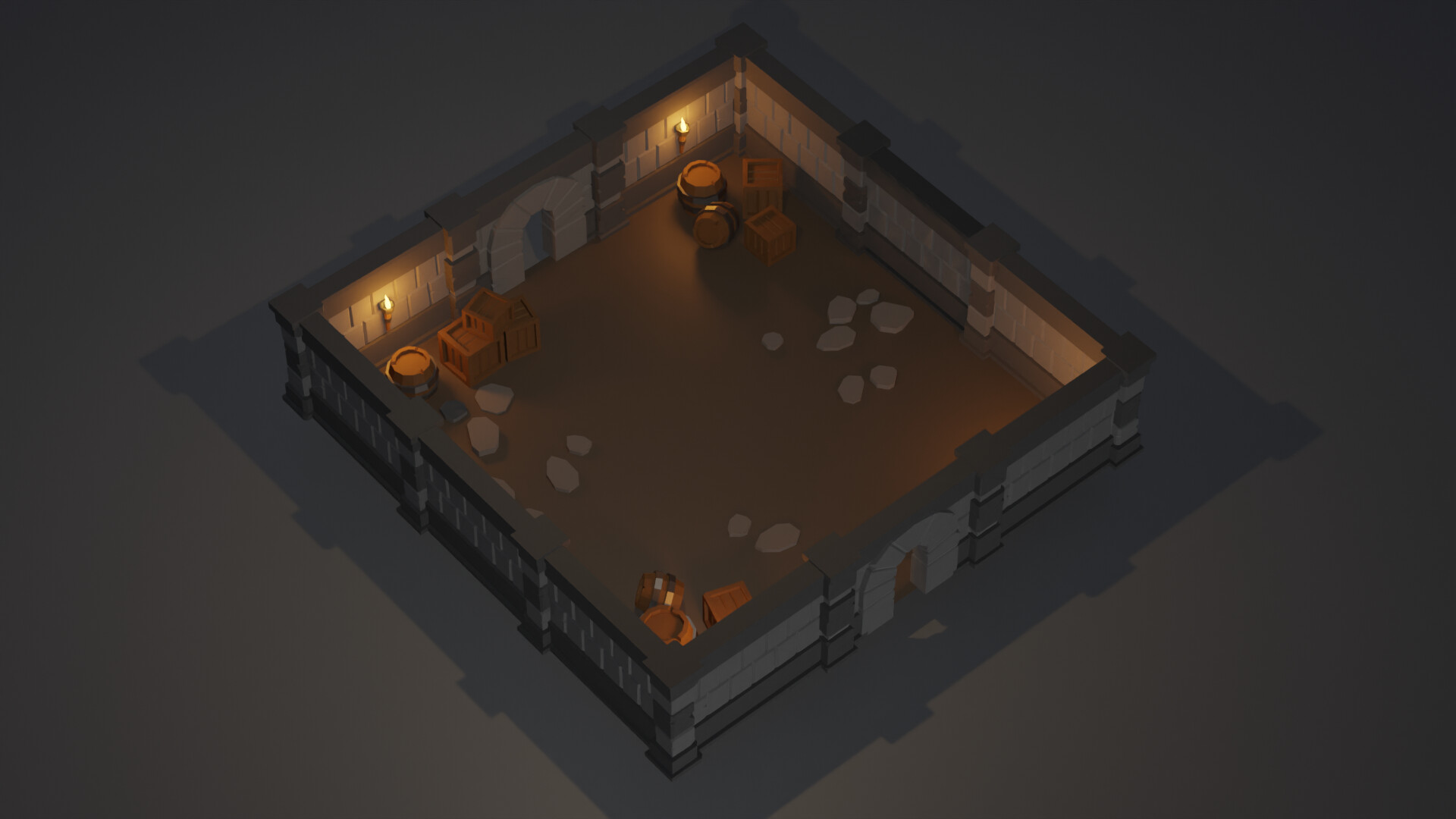 ArtStation - Dungeon - 3D Model