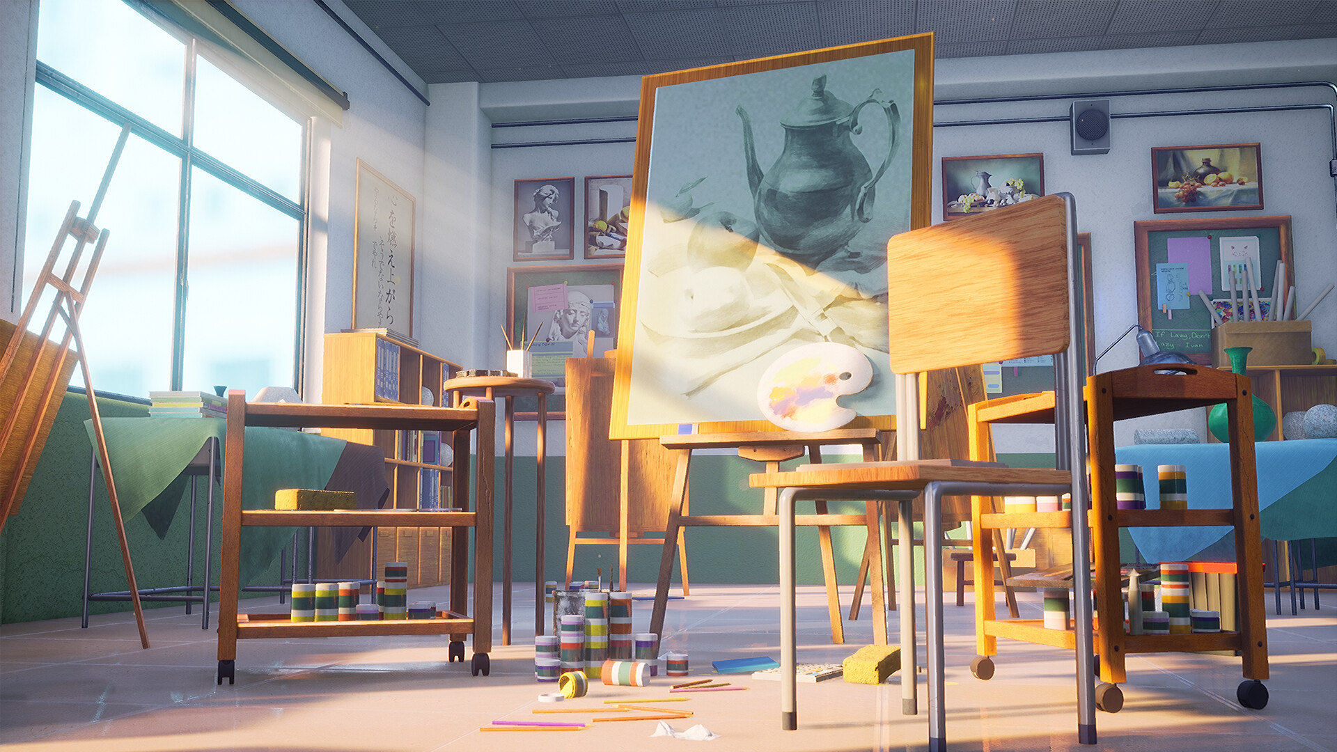 Hika Drew - Art Classroom Environment