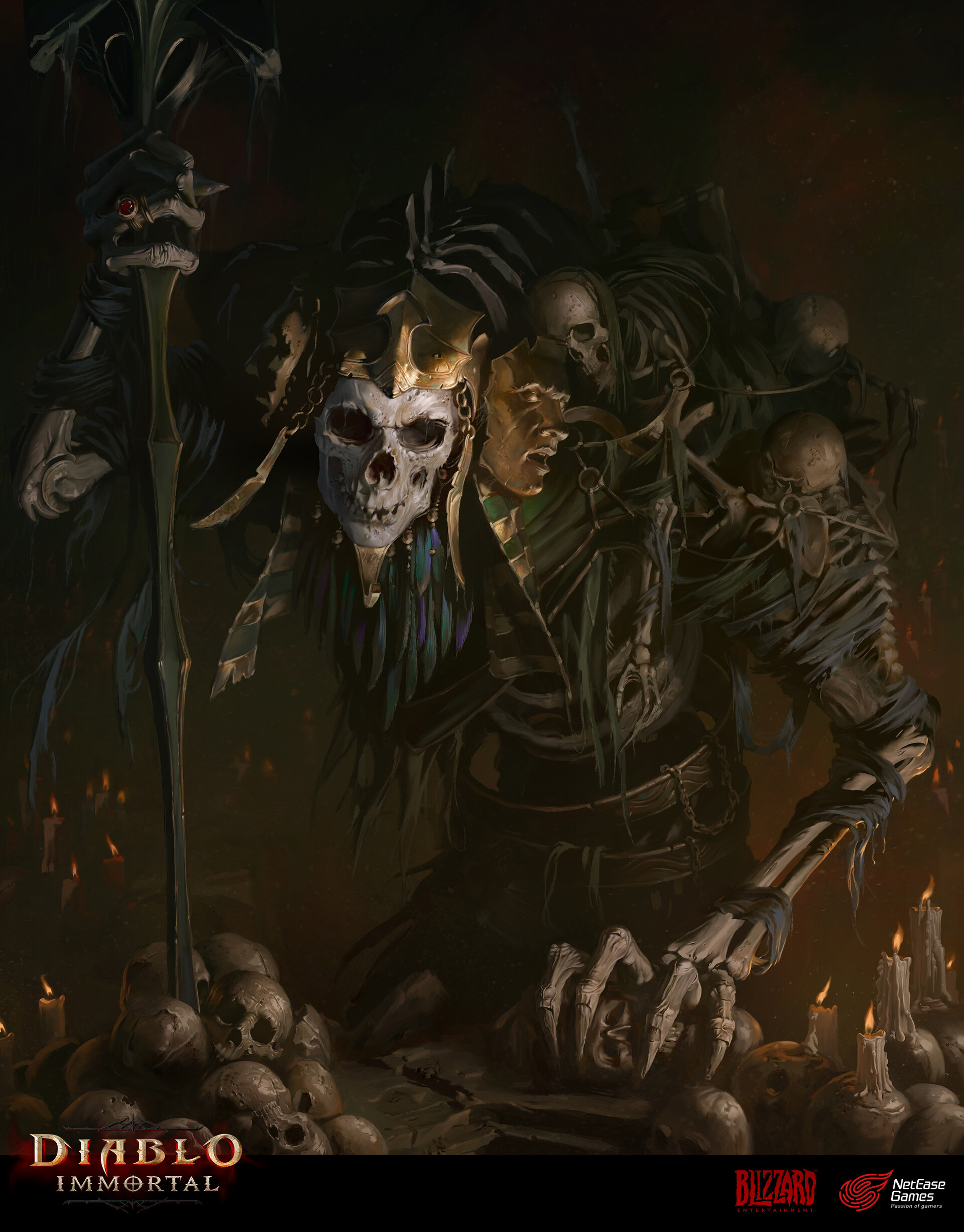 Diablo Immortal : King Fahir by Geunjoo Baik : r/ImaginaryUndead