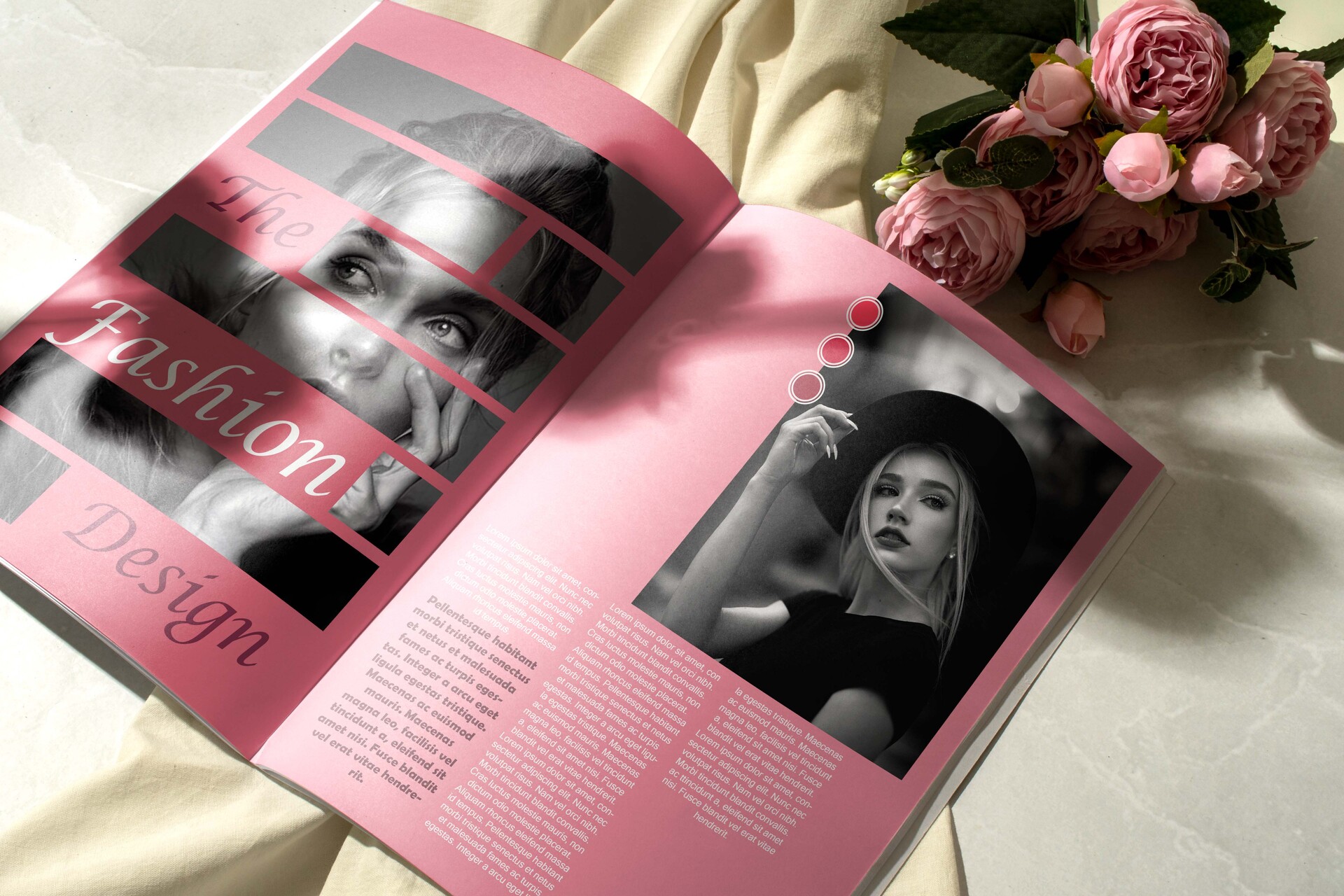 ArtStation - Magazine Layout Design