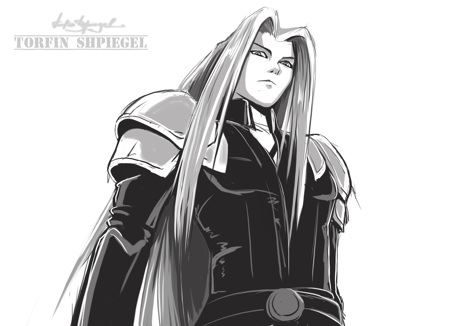 sephiroth sketch