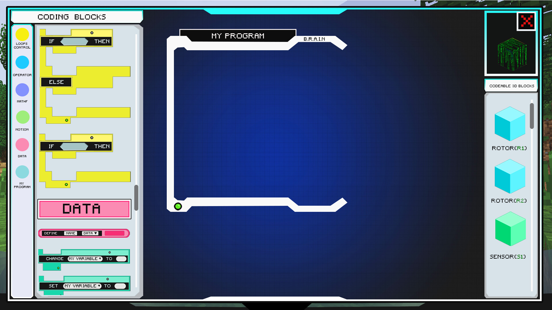 ArtStation - Code Bocks UI