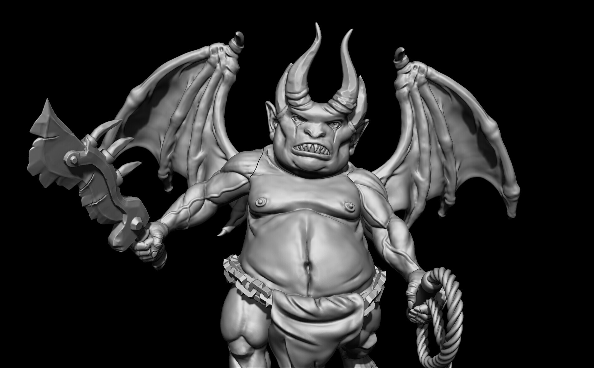 ArtStation - Thumbnail of a little devil
