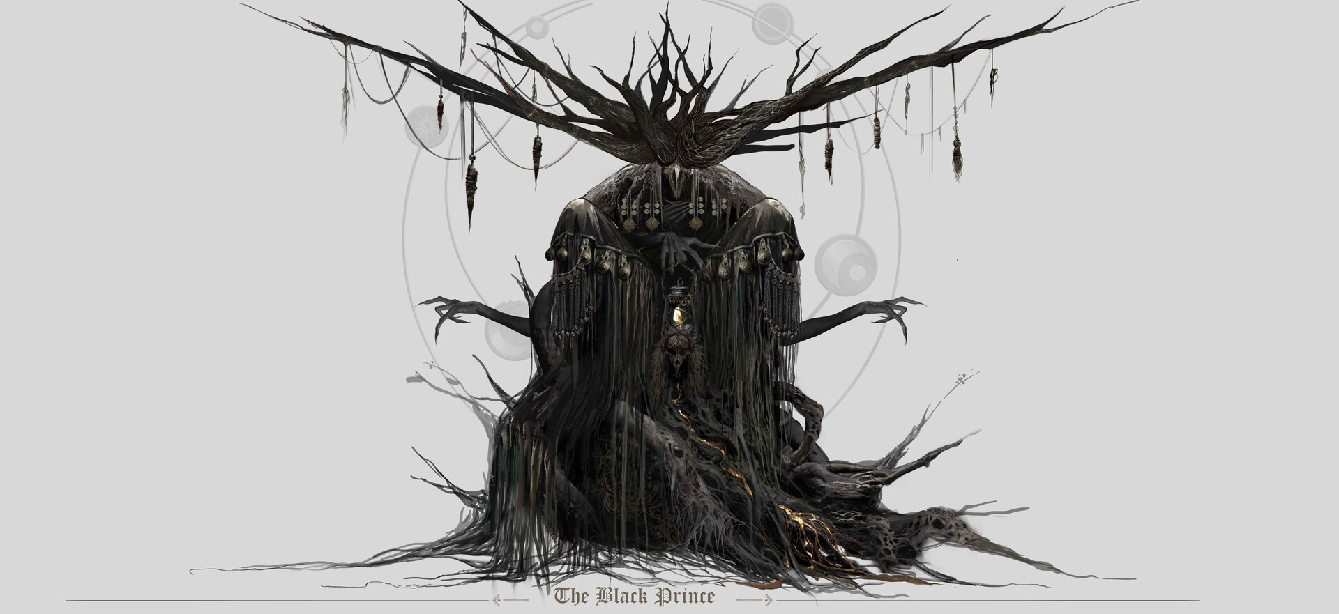 ArtStation - The Prince of Black Fairy Tales 点灯人