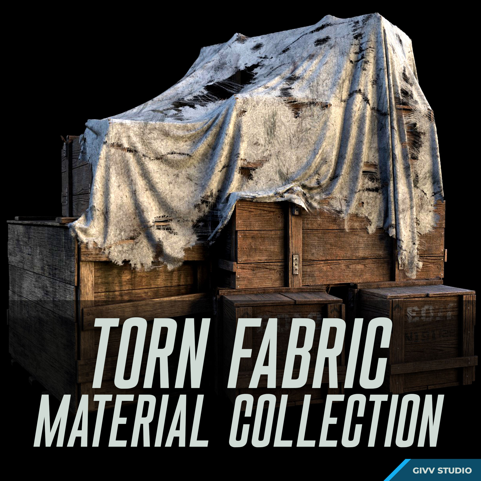 Arash Olfate - Torn Fabric Collection
