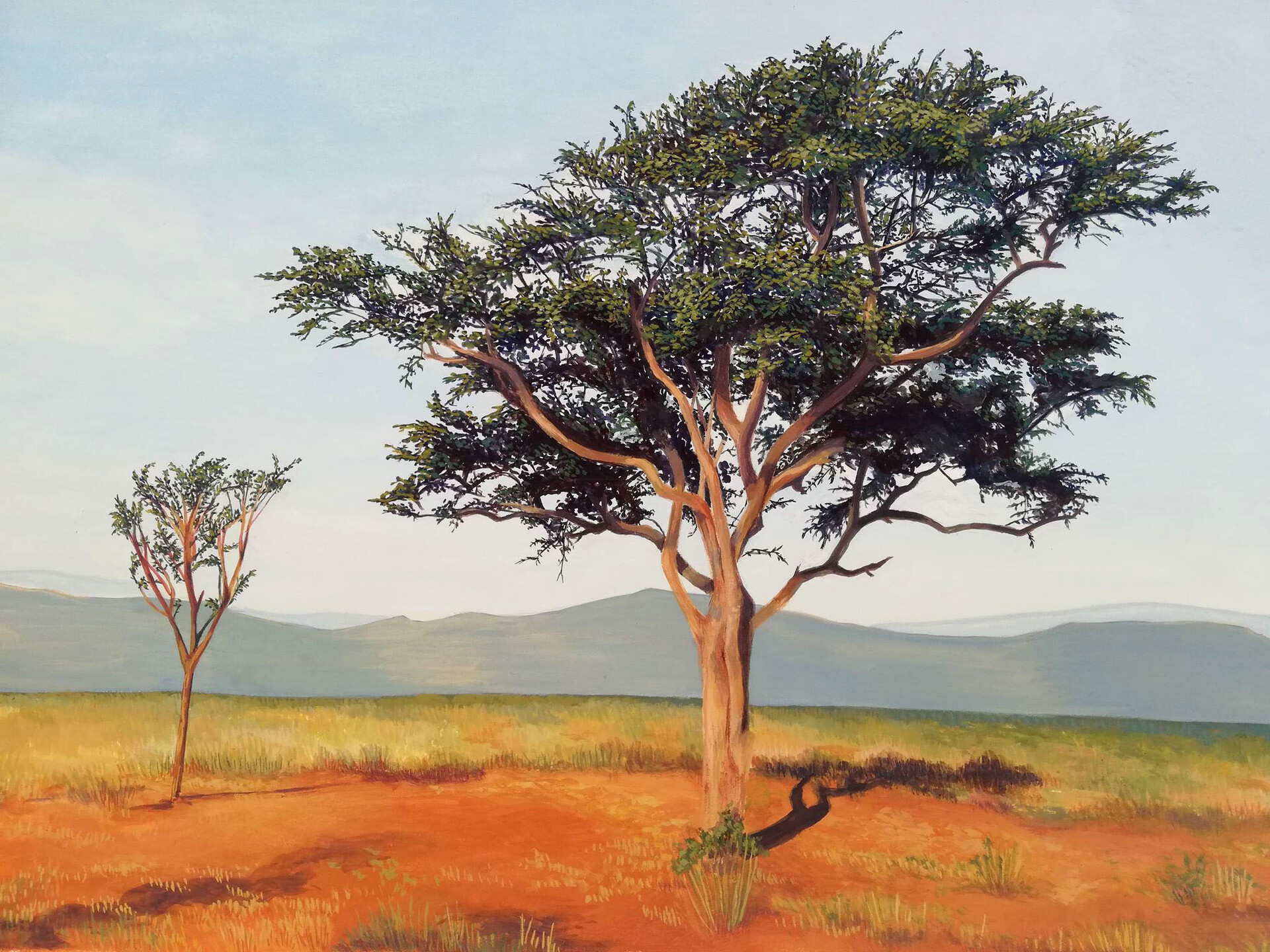 ArtStation - Savannah tree