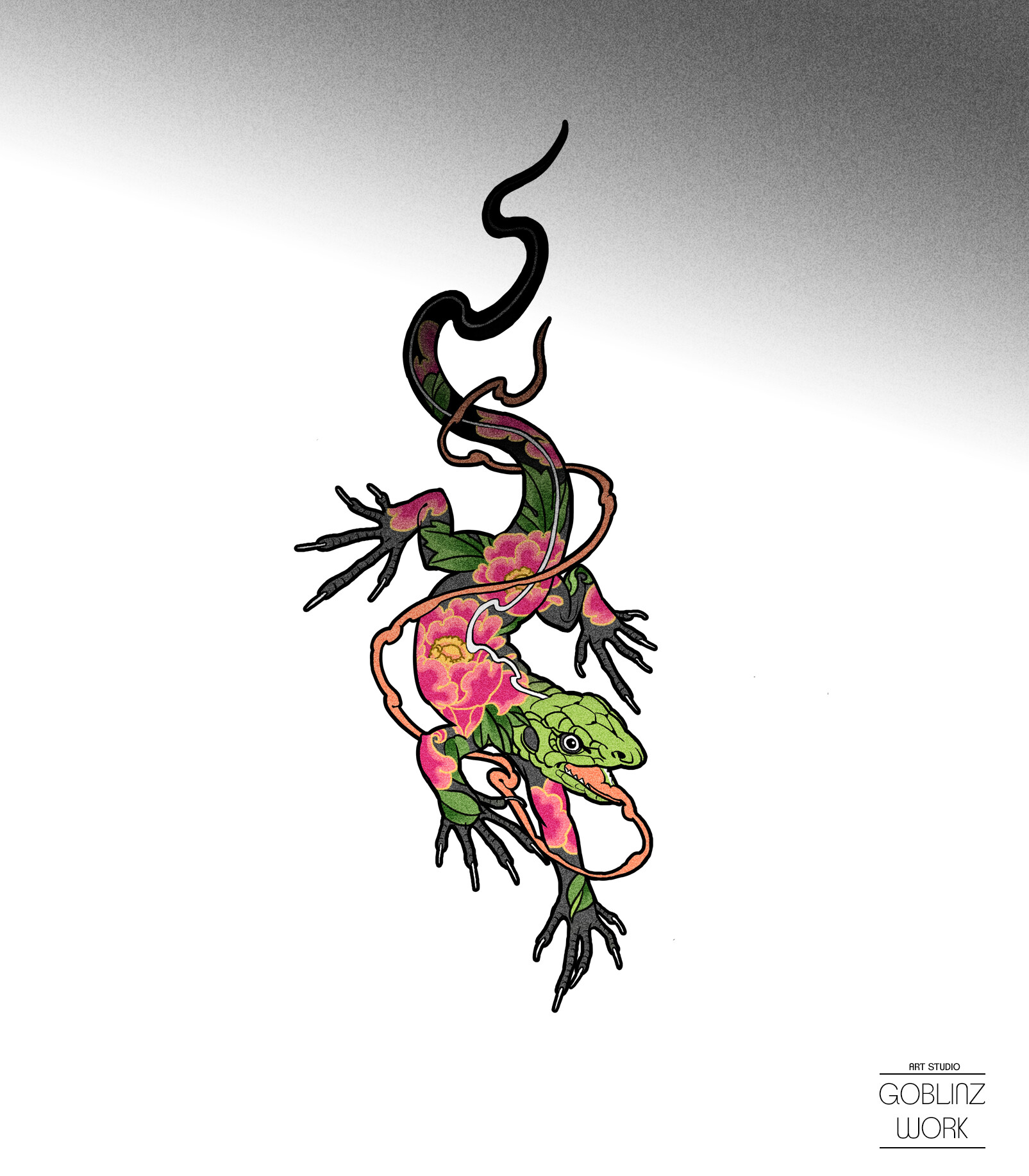 ArtStation - Lizard Design Artwork