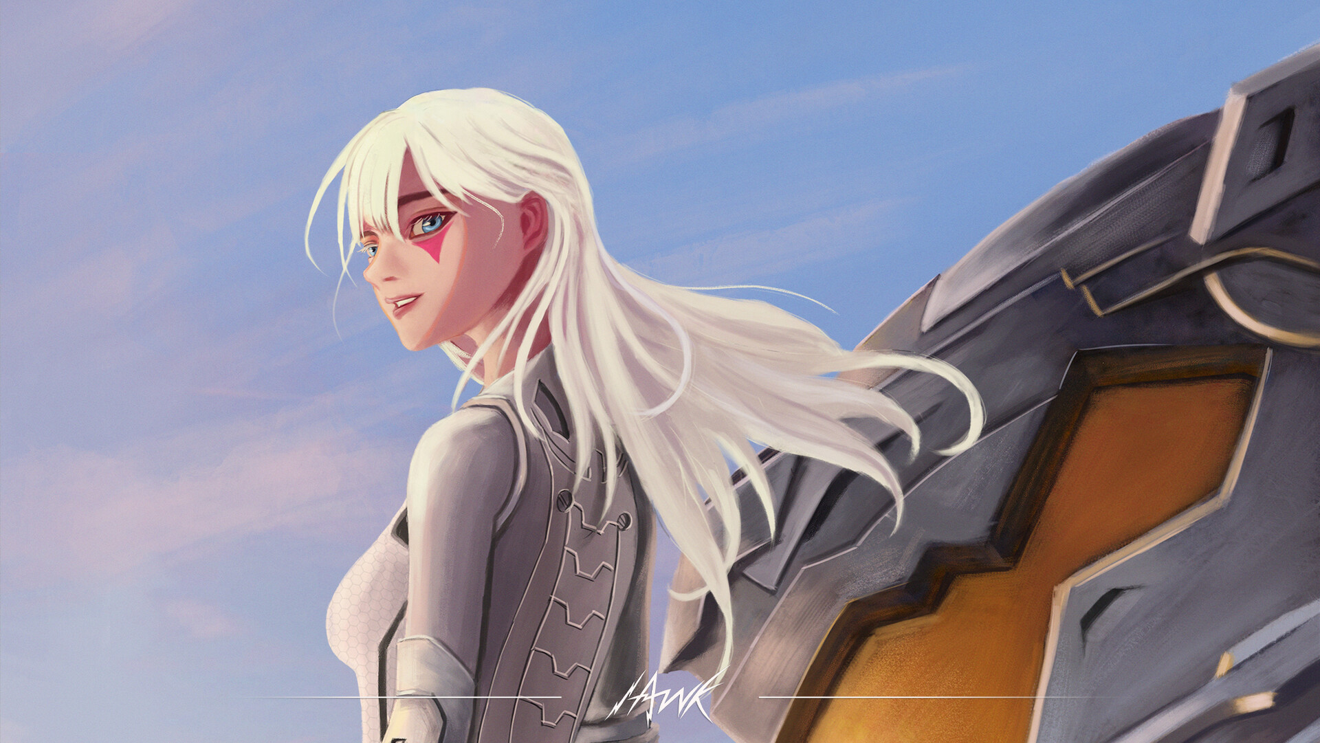 ArtStation - Mecha Girl