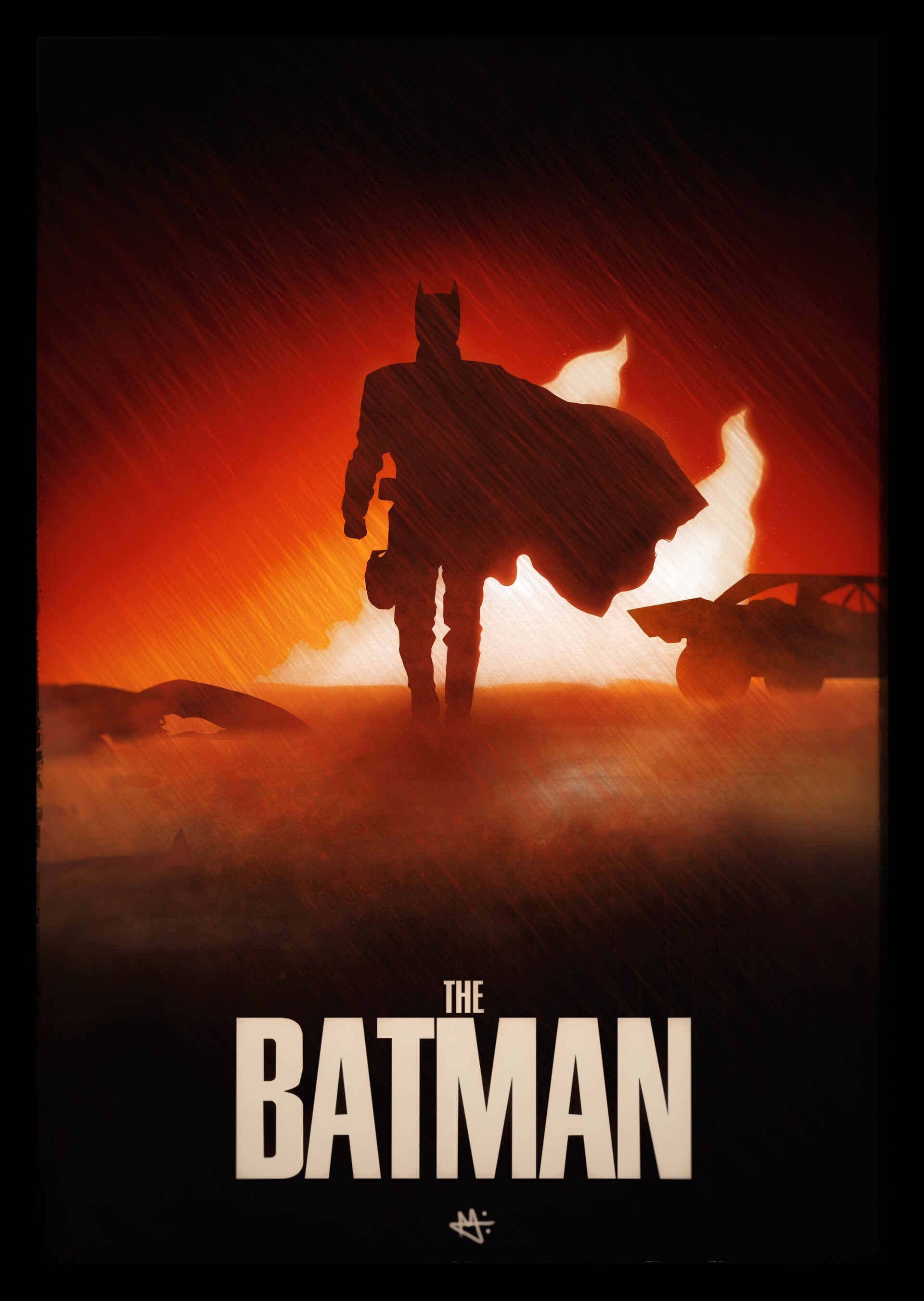 ArtStation - Highway to the Anger Zone - The Batman Cover Art