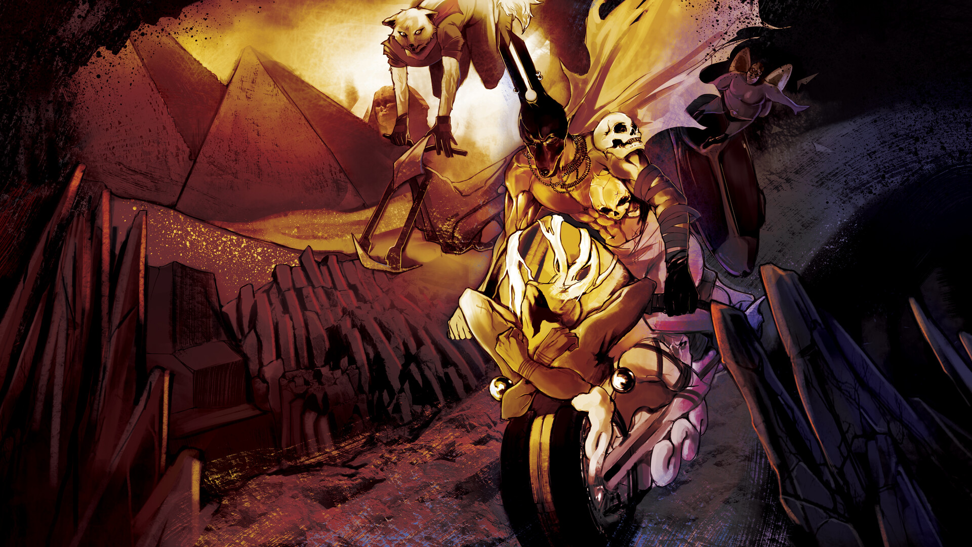 ArtStation - Racing Game Splash Art