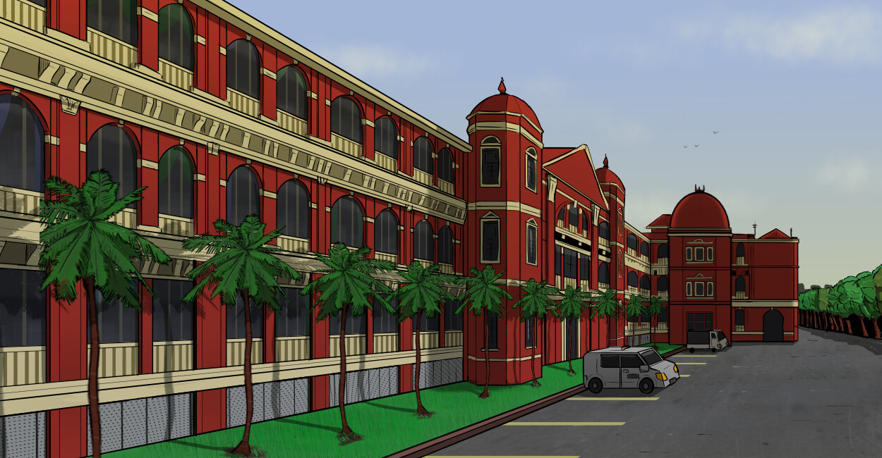 ArtStation - Yangon General hospital