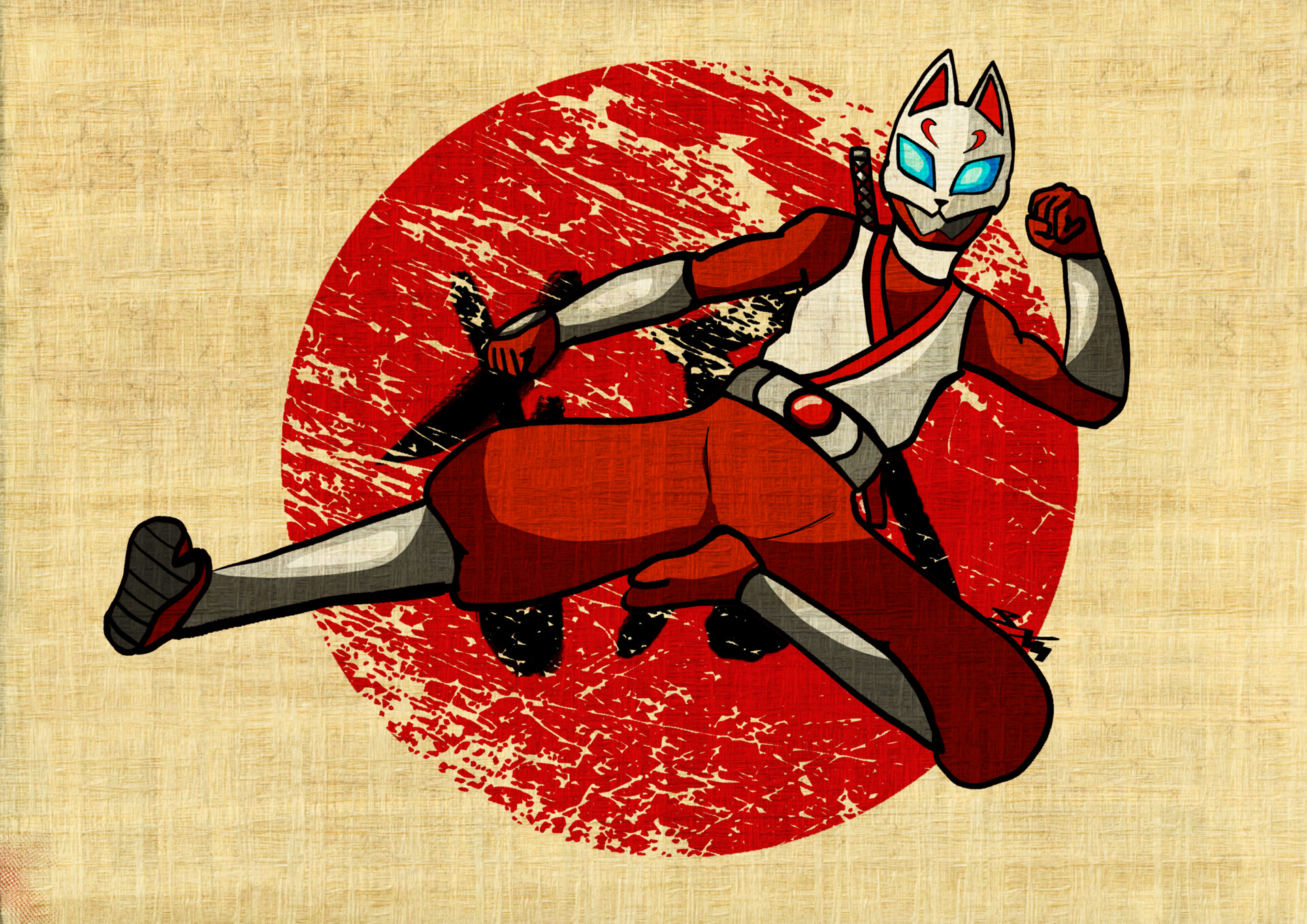 ArtStation - Kitsune-Kick