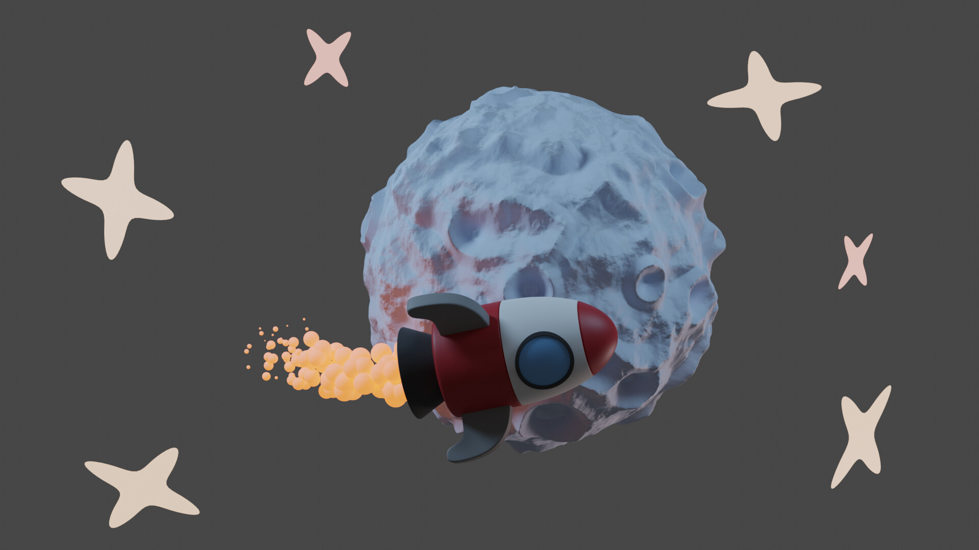 Chrissy Stone - Rocket - Blender Practice