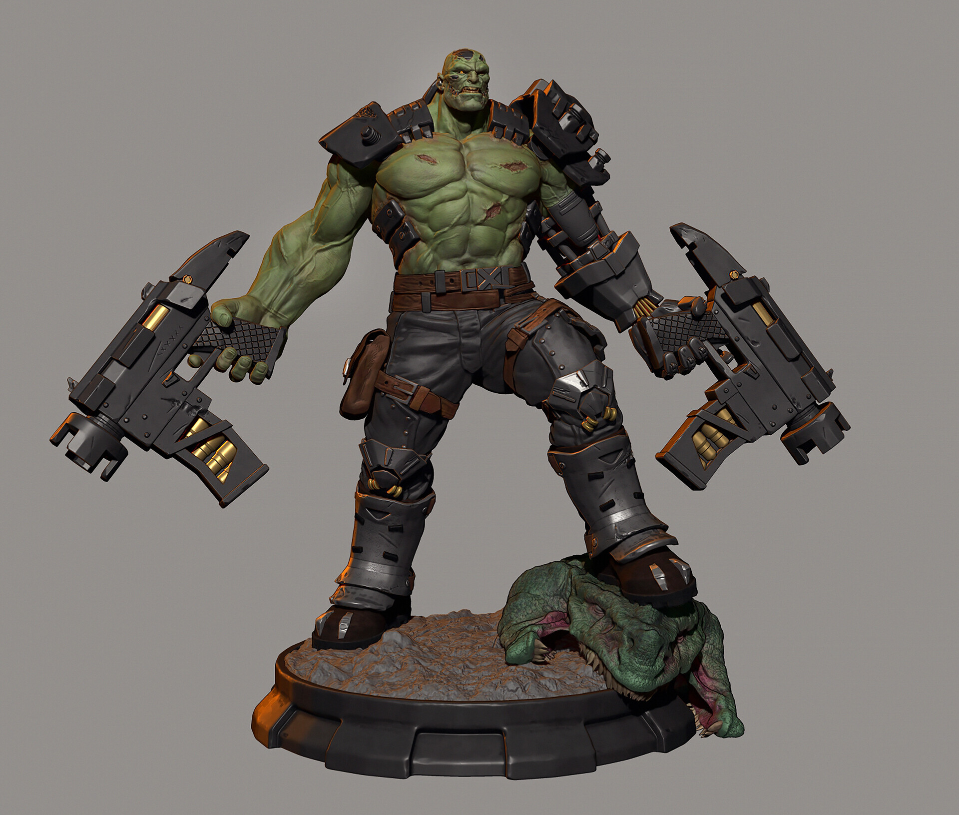ArtStation - Orc from Niko´s tutorial