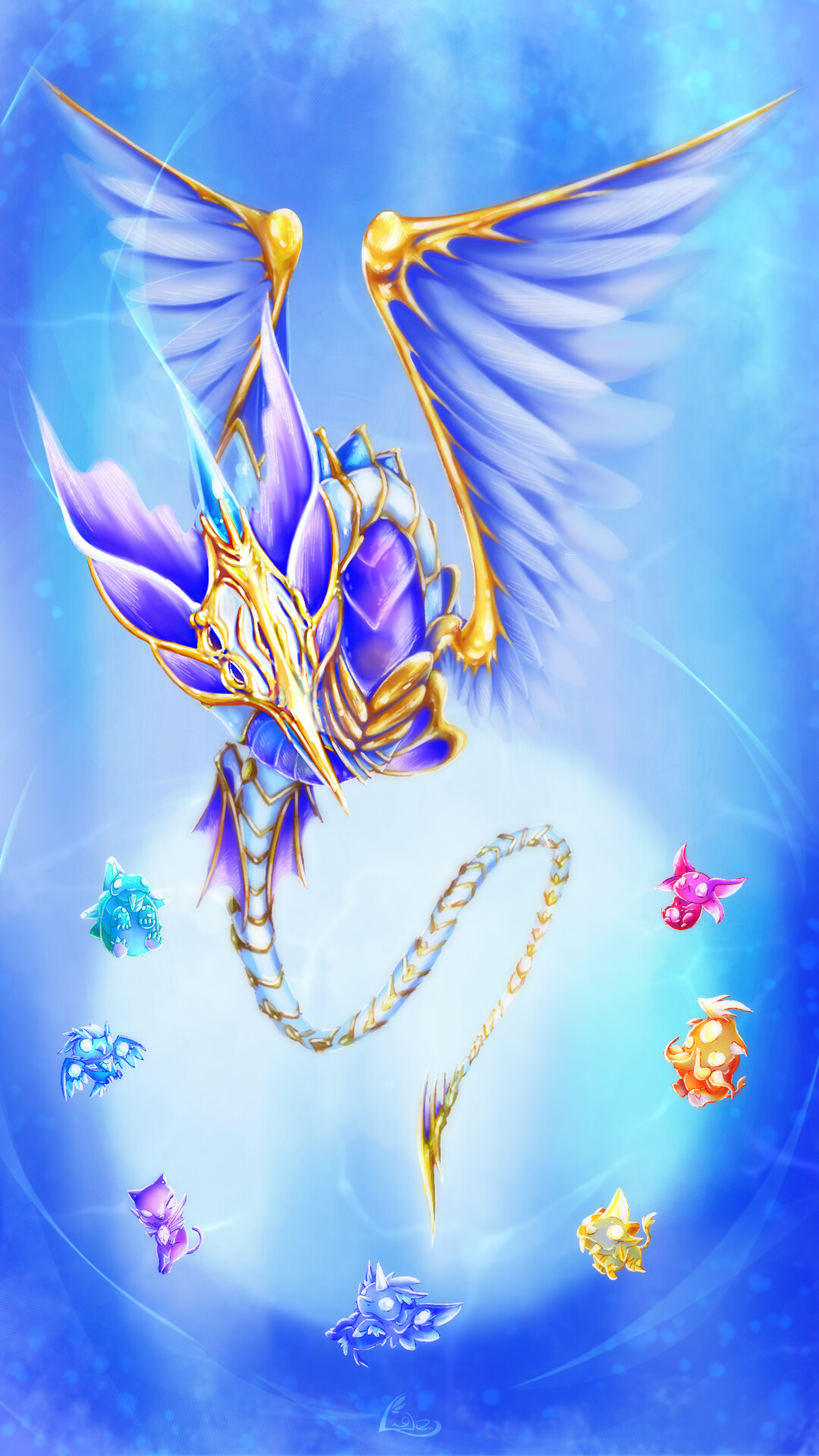 Alessia Erle - Rainbow Overdragon & Crystal Beasts