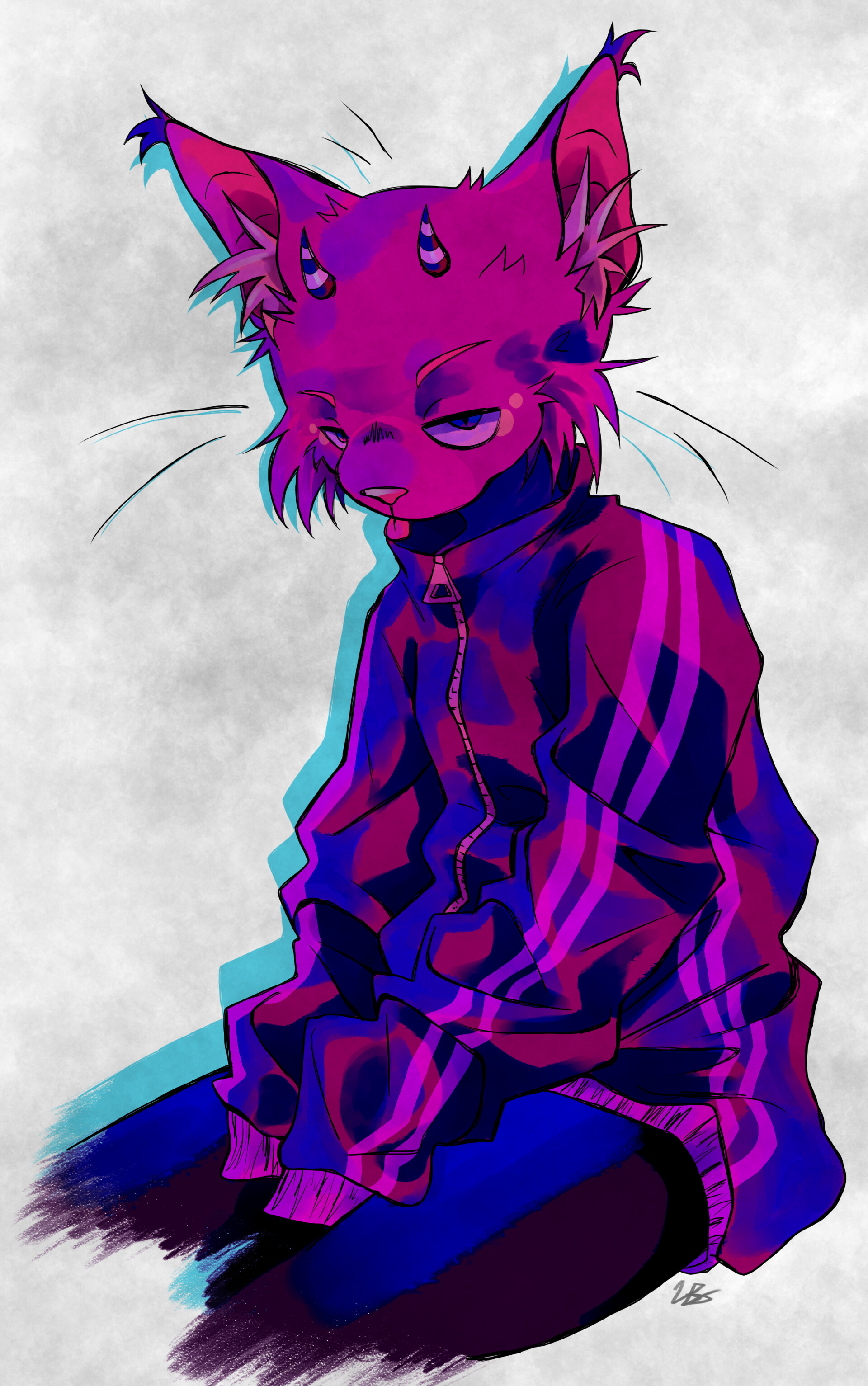 ArtStation - Funky cat