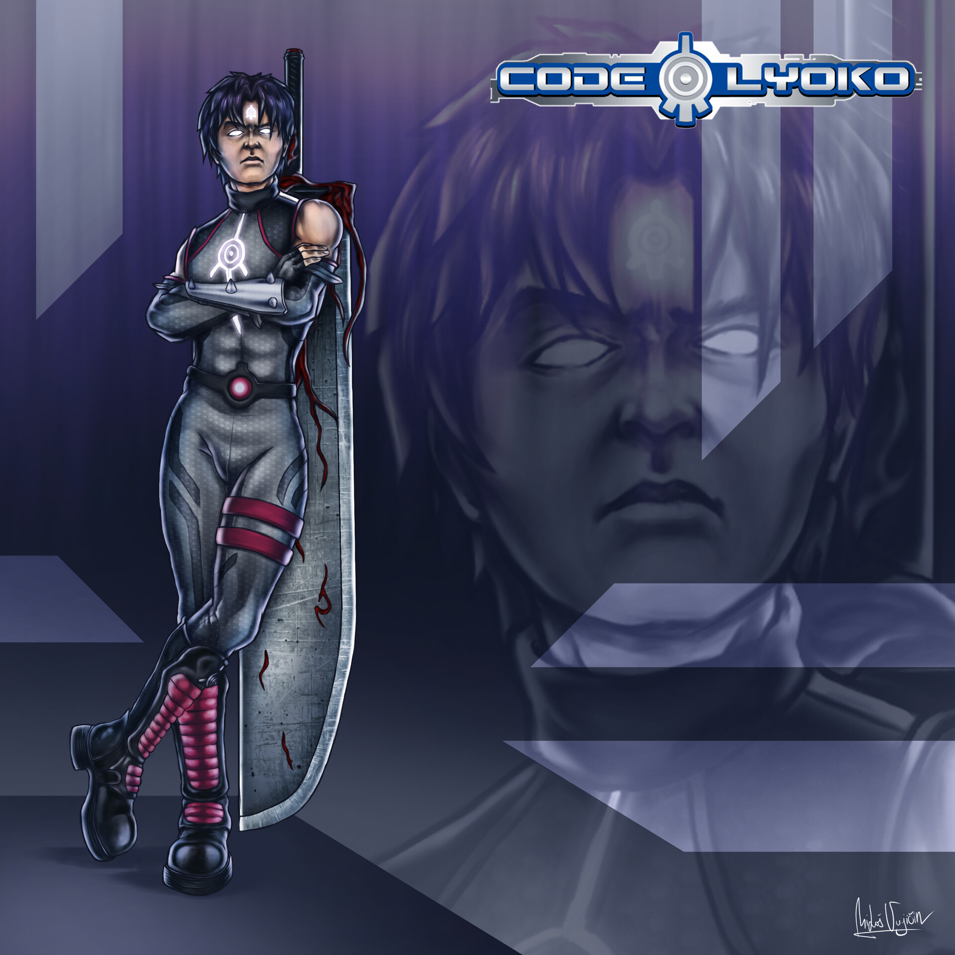 Code Lyoko Sword ArtStation Code Lyoko William (Remastered)