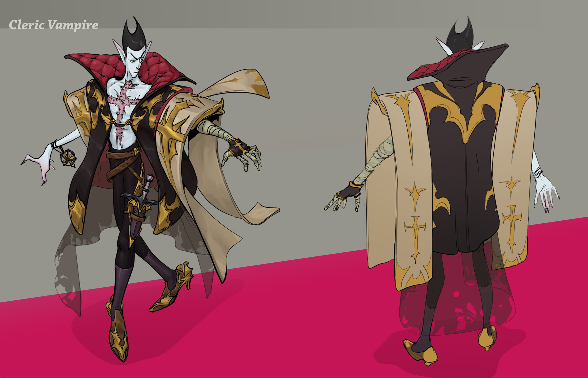 ArtStation - Cleric Vampire