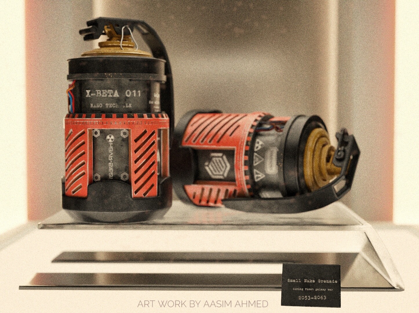 ArtStation - Small nuke grenade