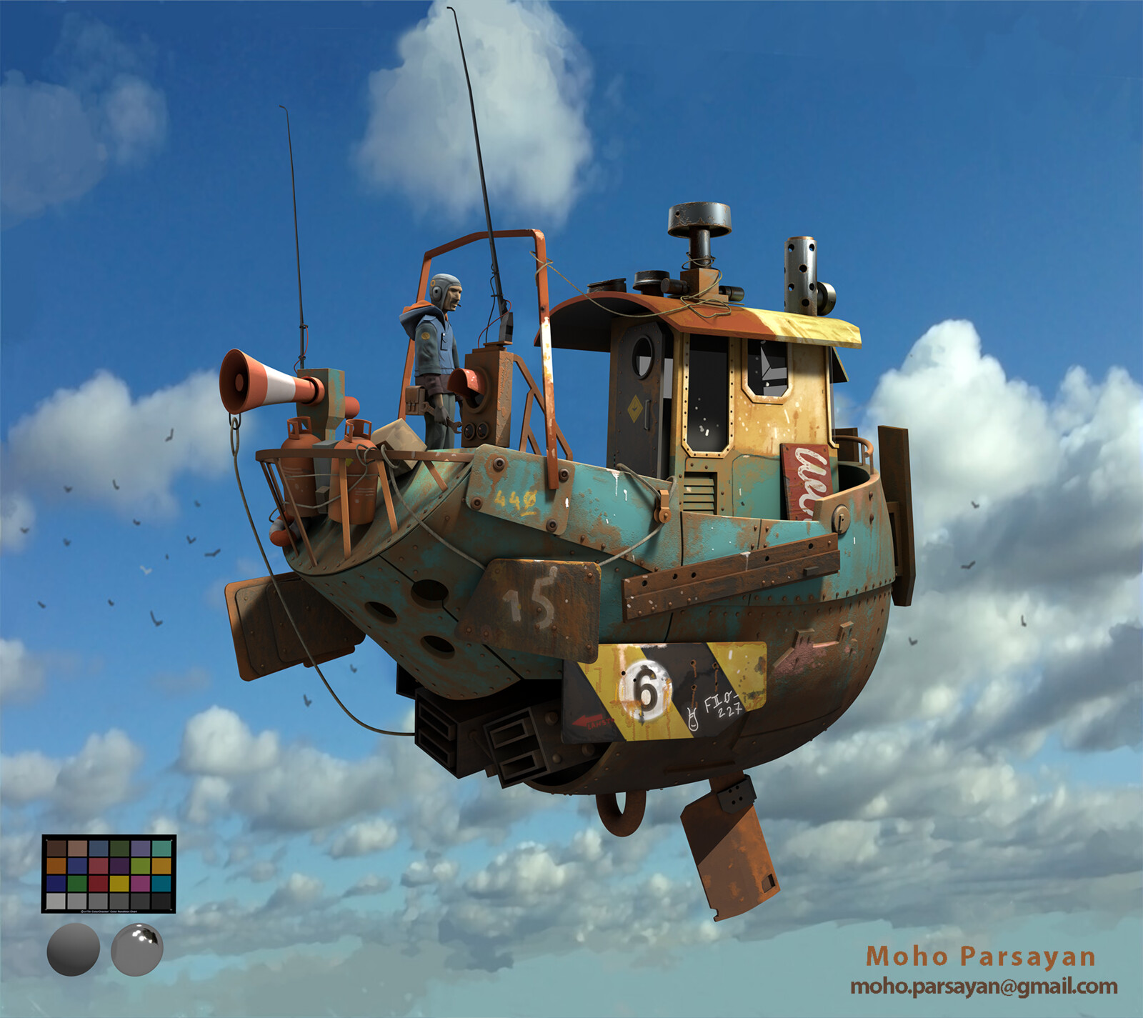 Moho Parsayan - The 3D art of "Waldo by Ian McQue"
